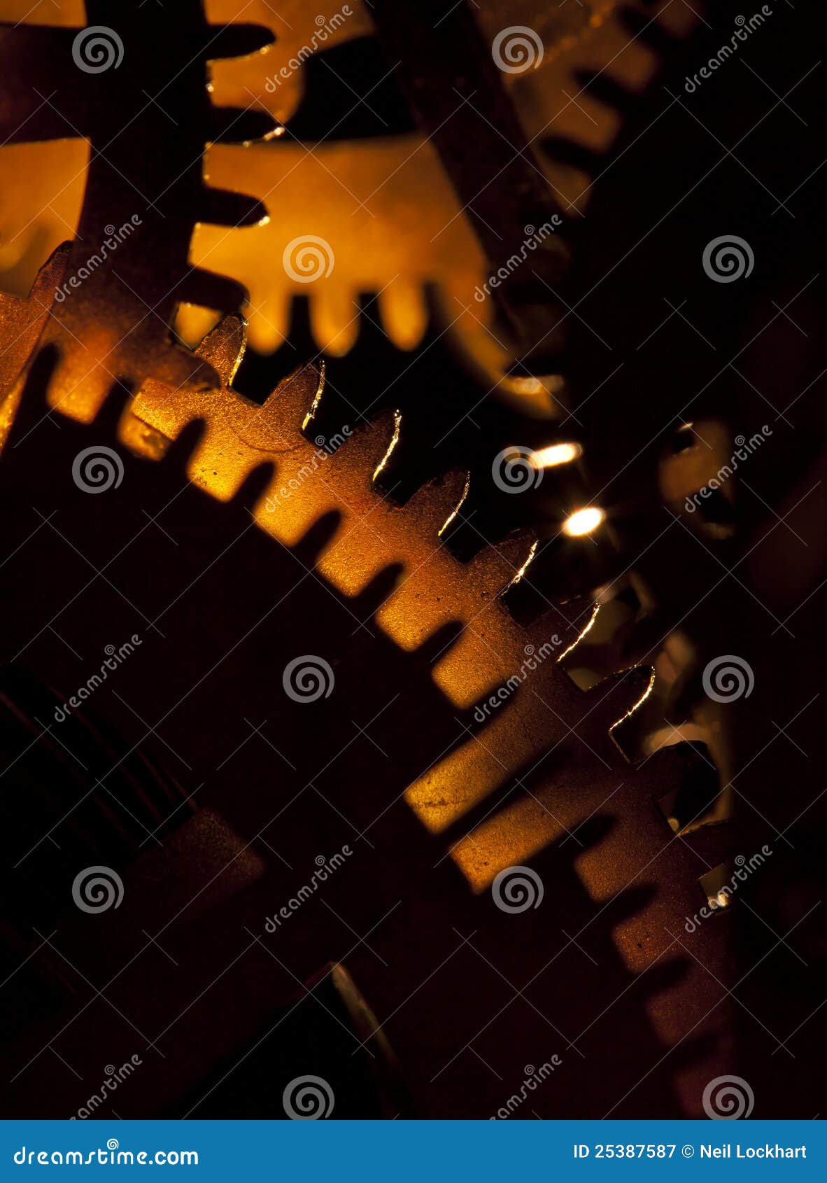 Clockworks stock image. Image of black, mechanism, technology - 25387587