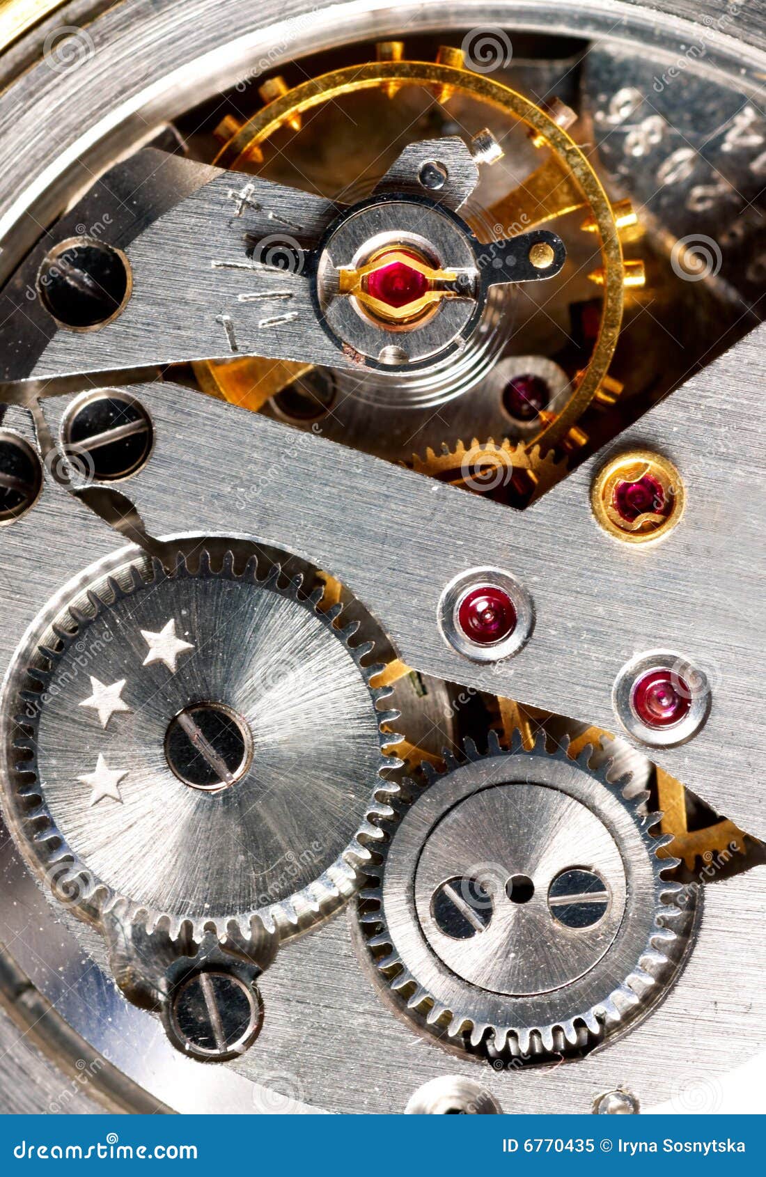 Clockworks stock image. Image of circle, progress, machines - 6770435