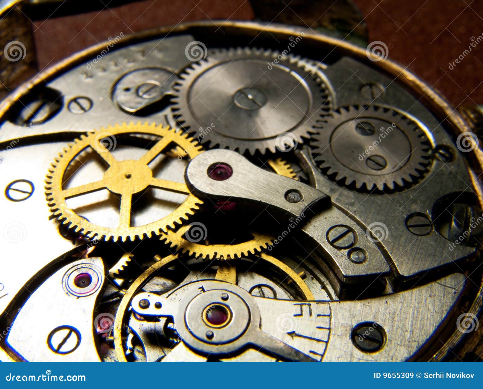 Clockworks stock image. Image of macro, technology, time - 9655309
