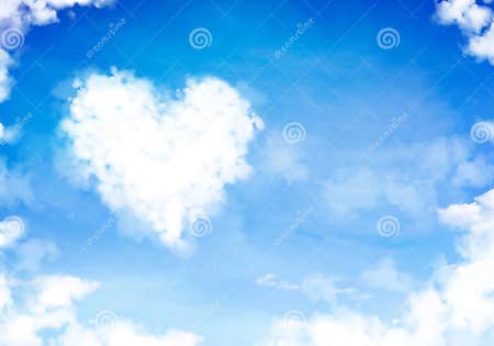 Clod heart stock illustration. Illustration of heaven - 16742057
