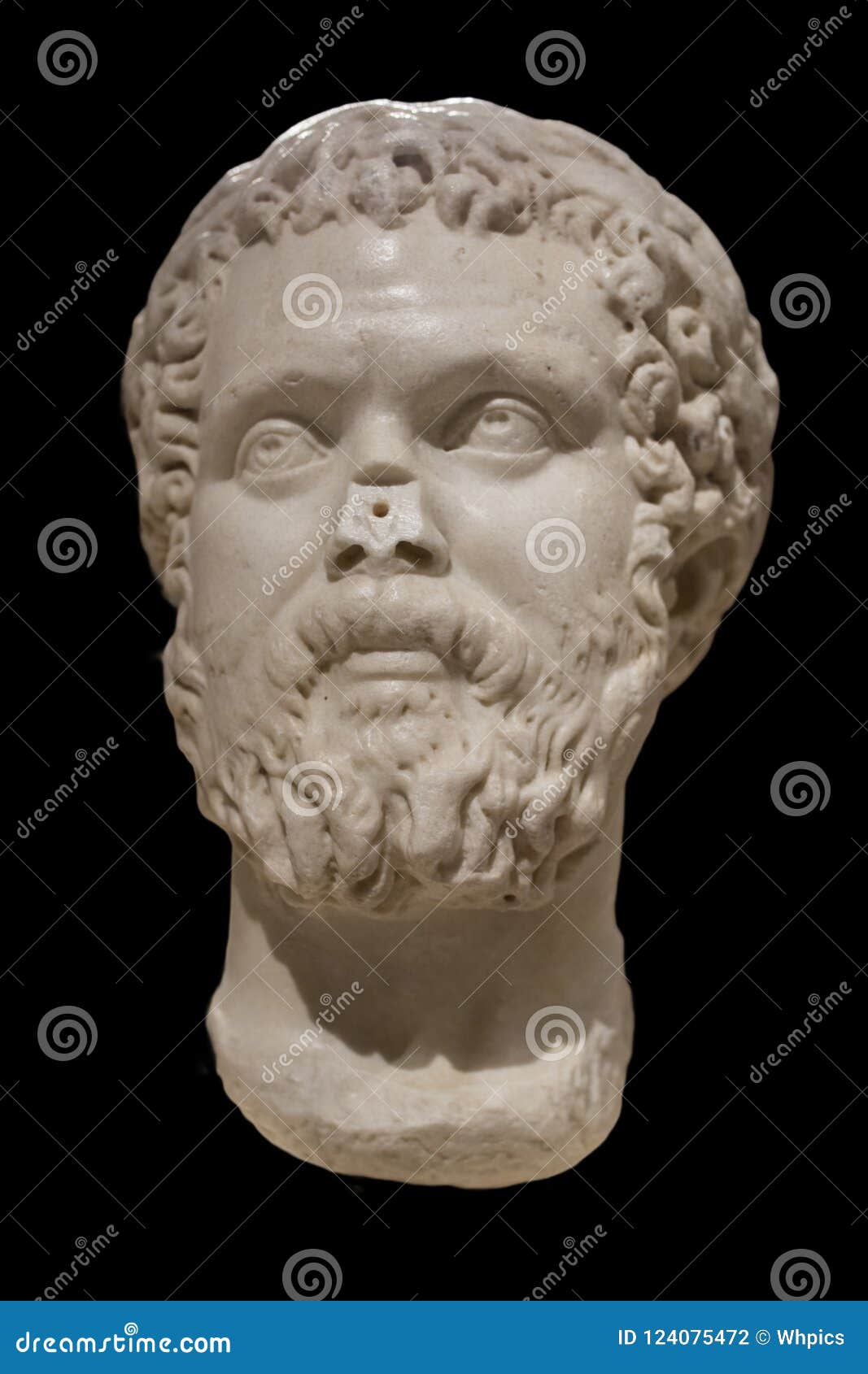 Clodius Albinus Roman Emperor Portrait Fotografía editorial - Imagen de ...