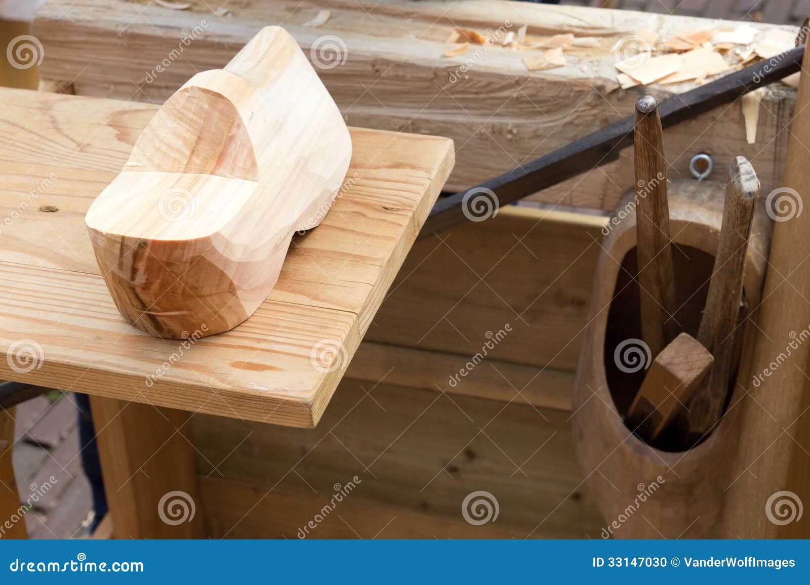 Clog making stock photo. Image of souvenir, history, stiff - 33147030