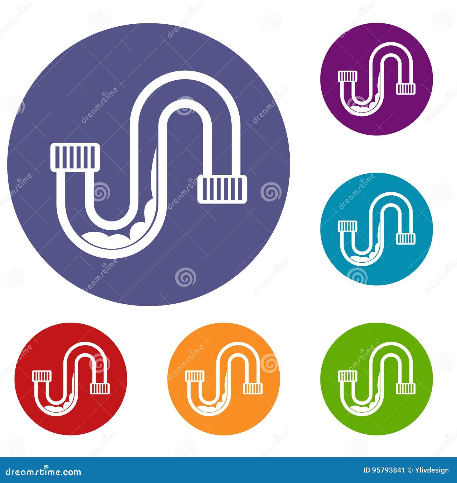 Clog In The Pipe Icon Royalty-Free Stock Photography | CartoonDealer ...