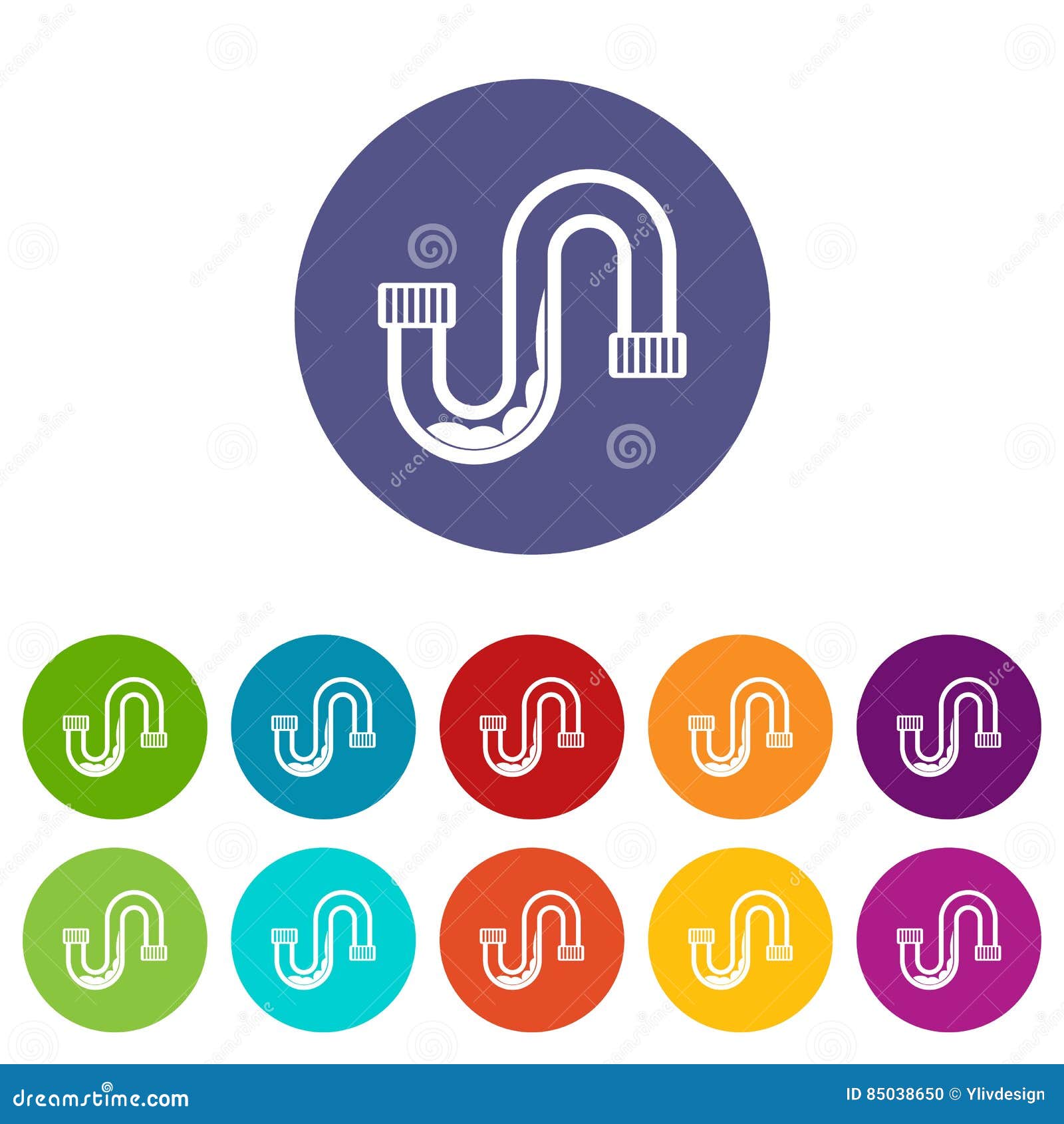 Clog In The Pipe Icon Royalty-Free Stock Photography | CartoonDealer ...