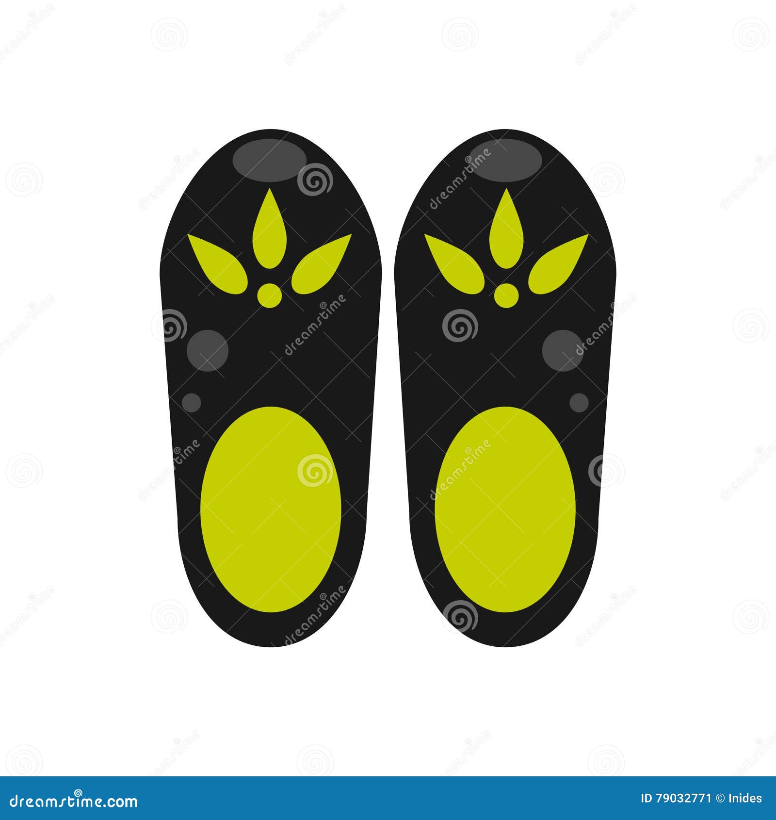 Holland Clog Clomps Traditional Wooden Shoe Doodle Cartoon Vector Icon ...