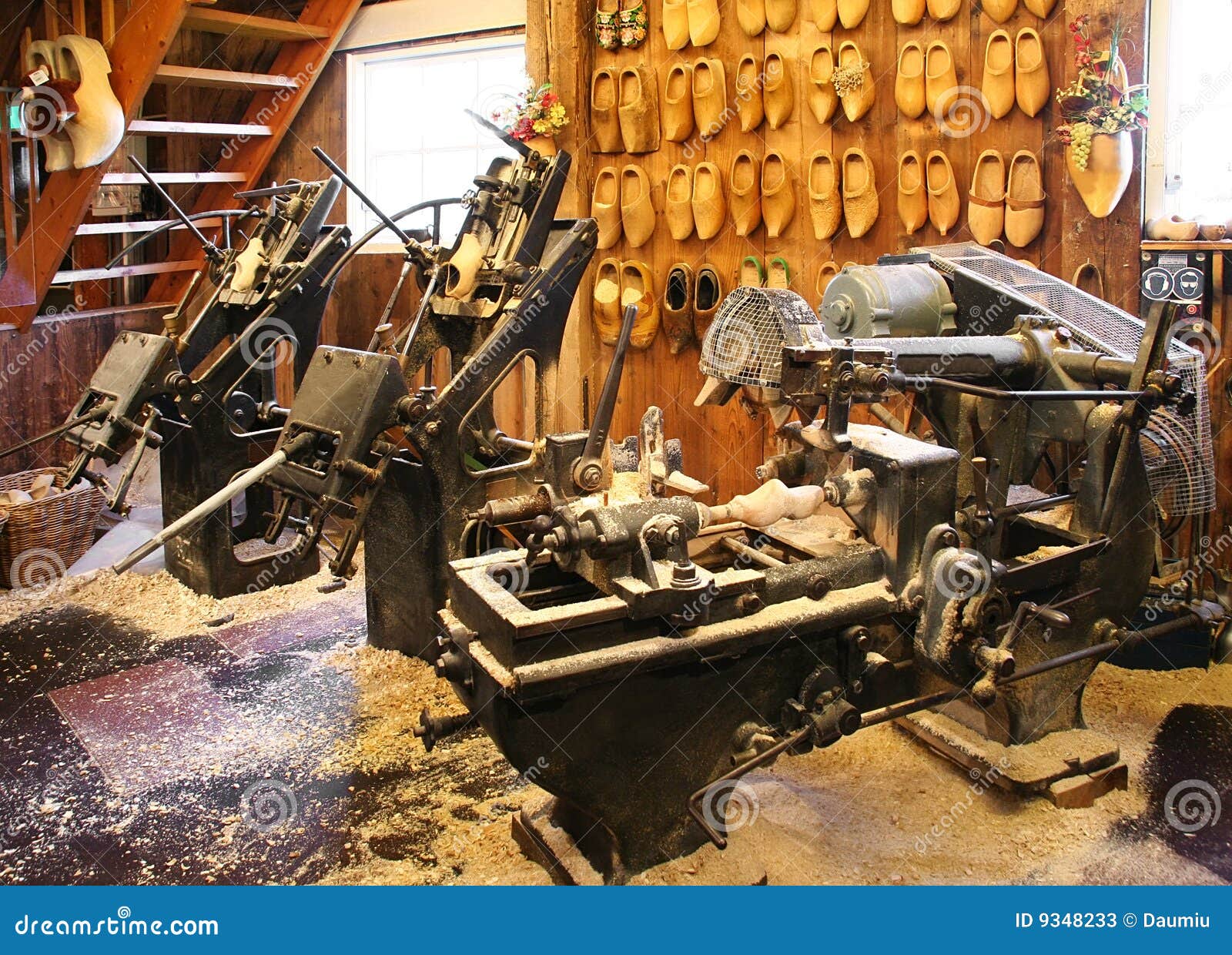 Clogs factory stock image. Image of amsterdam, clogs, holland - 9348233