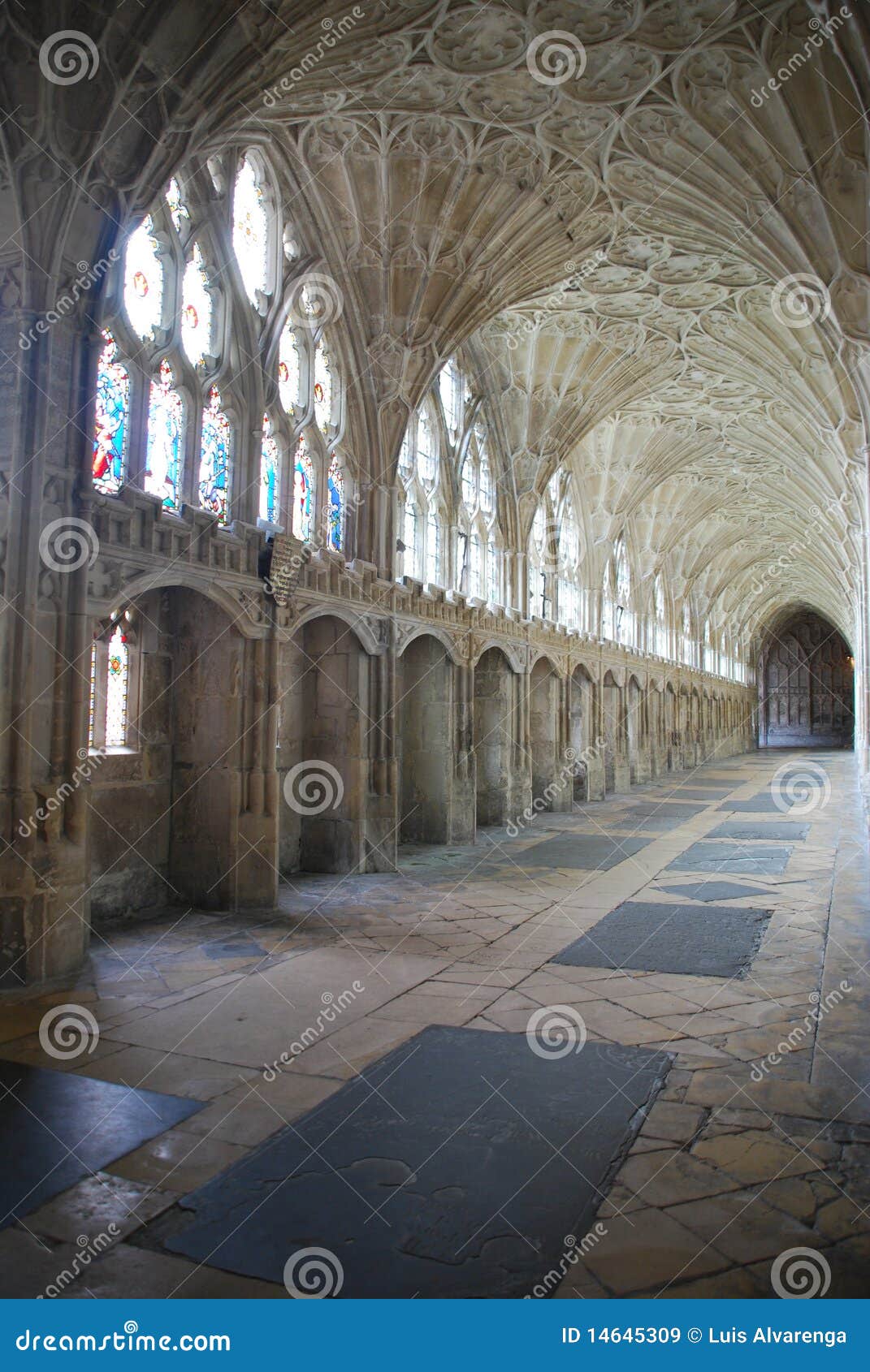 Cloister stock image. Image of cathedral, england, kingdom - 14645309