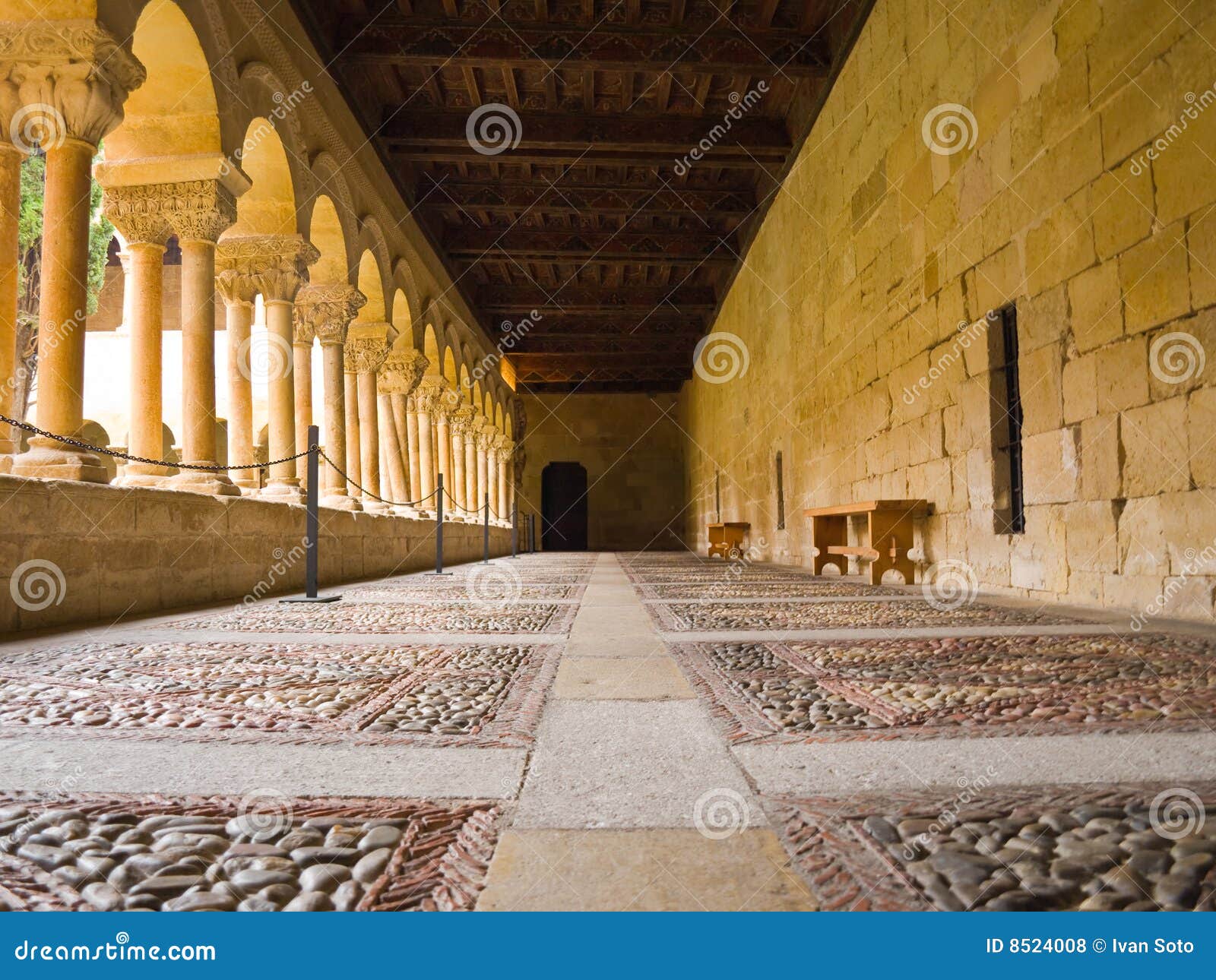 Cloister stock photo. Image of ancient, monastery, catholic - 8524008
