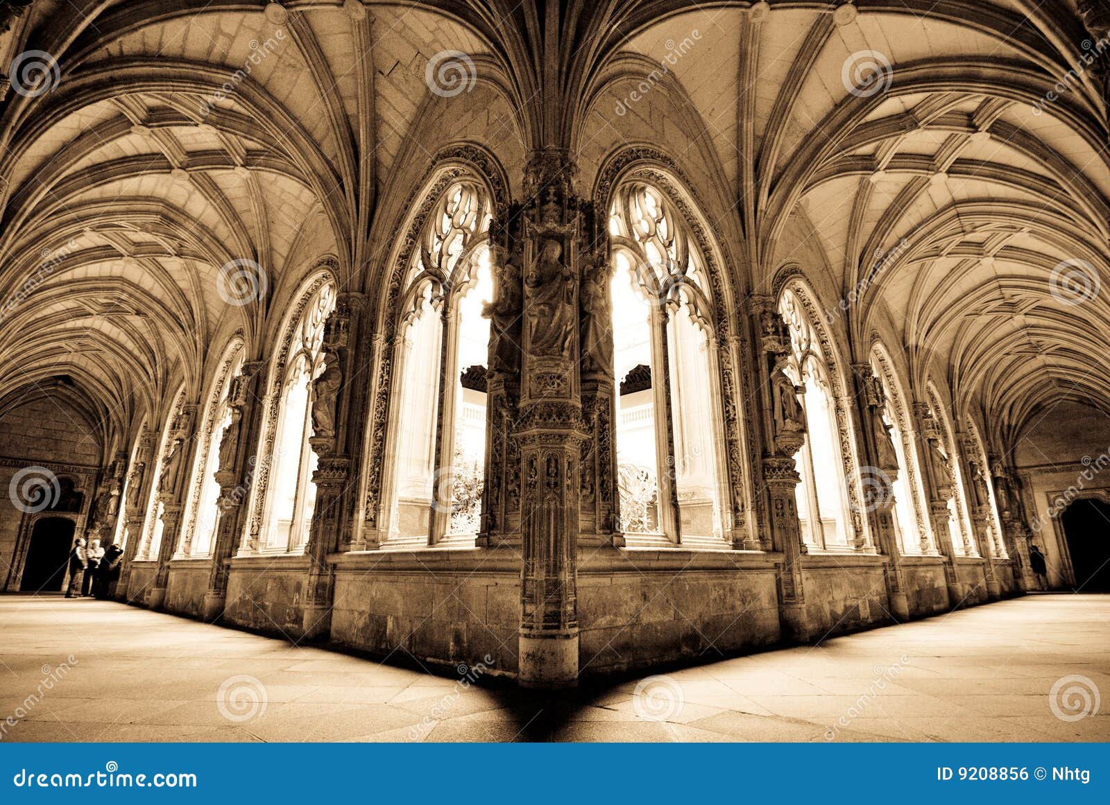 Cloister stock photo. Image of ancient, church, cloister - 9208856