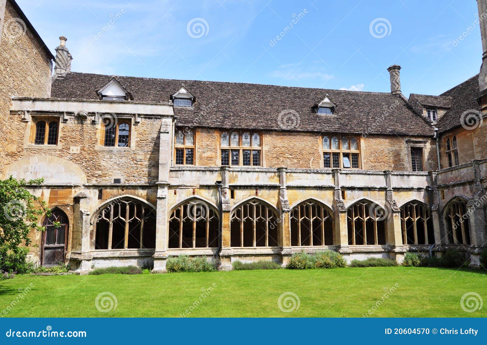 Old English Abbey Building Stock Photography | CartoonDealer.com #19335788