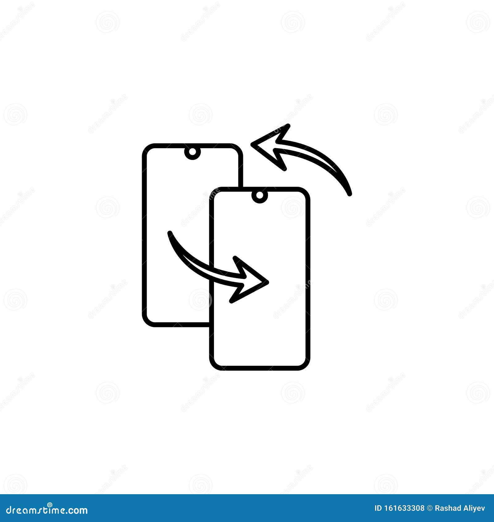Clone Mobile Icon. Element of Mobile Technology Icon Stock Illustration ...
