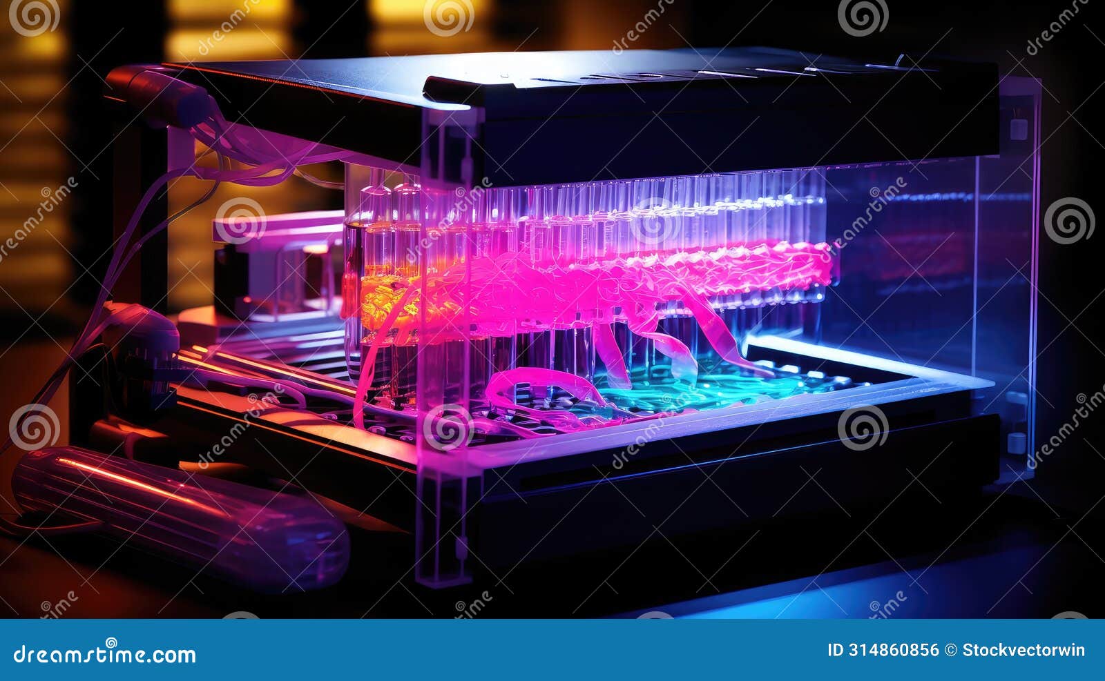 Cloning dna technology stock illustration. Illustration of polymer ...