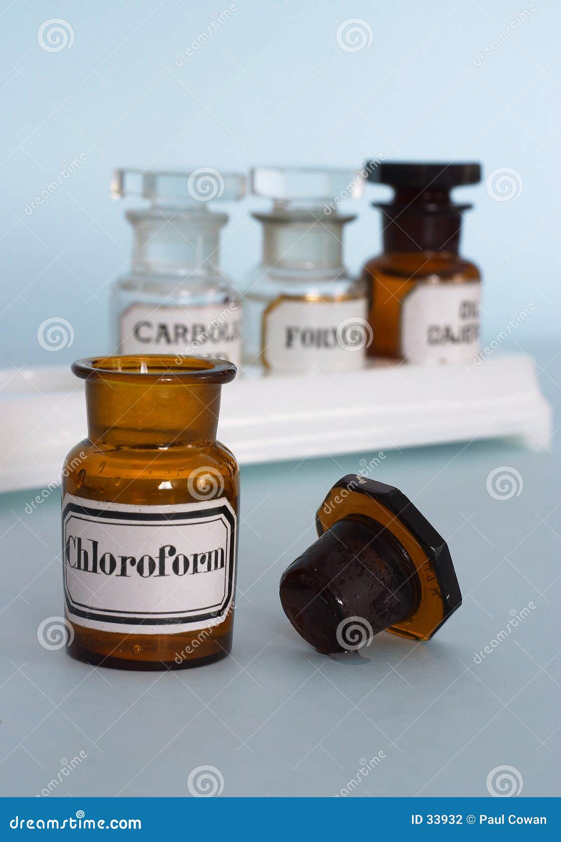 Cloroformio 3 fotografia stock. Immagine di anestetico, medico - 33932