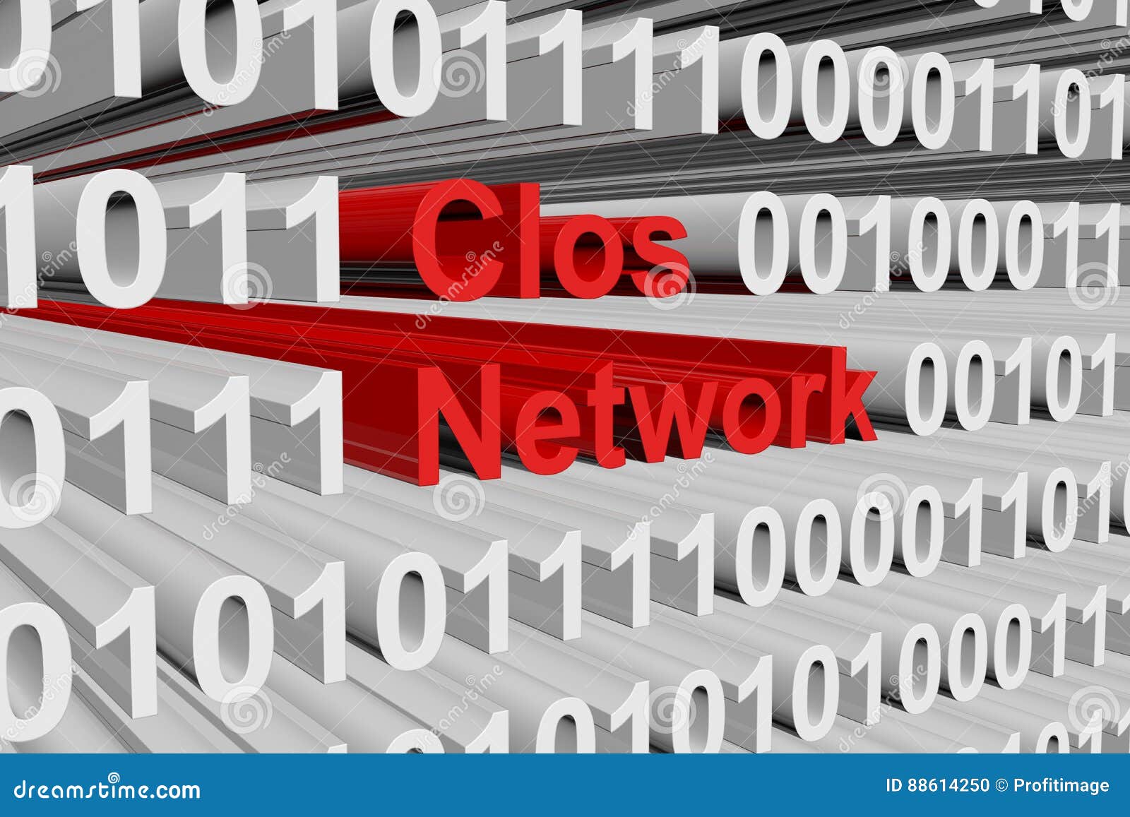 Clos network stock illustration. Illustration of telecommunications ...