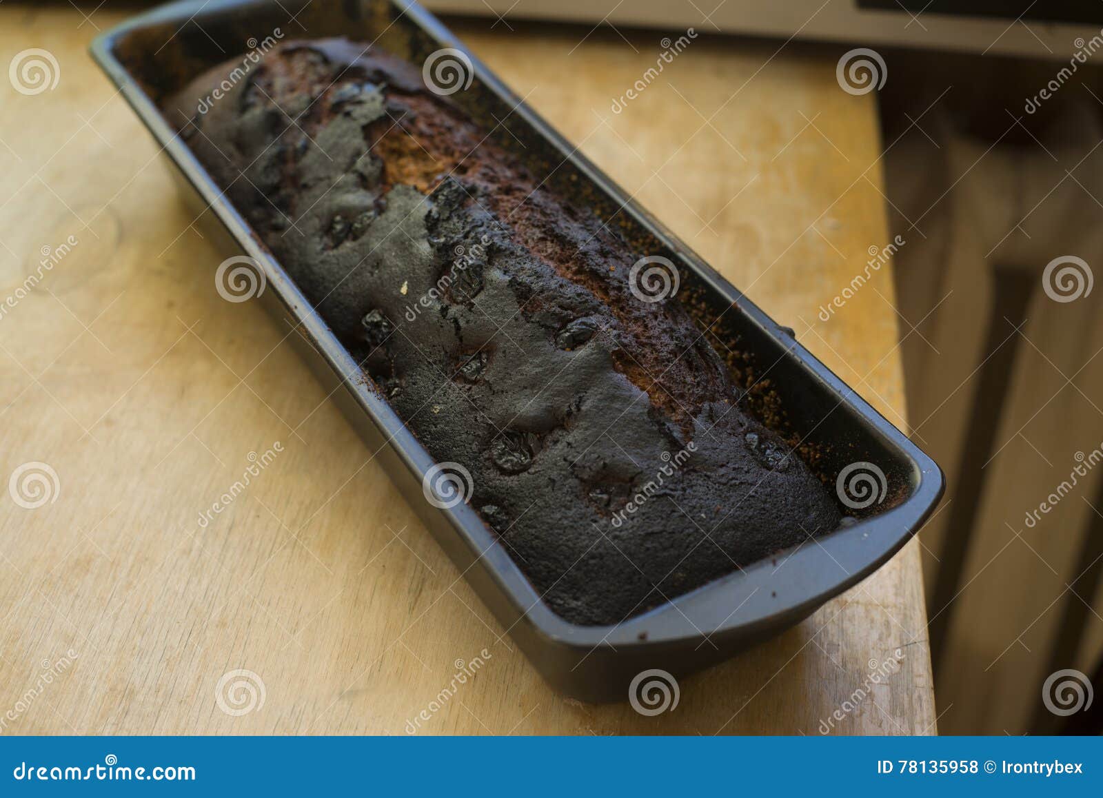 Clos Up on Burned Gingerbread on Wood Table Stock Photo - Image of ...