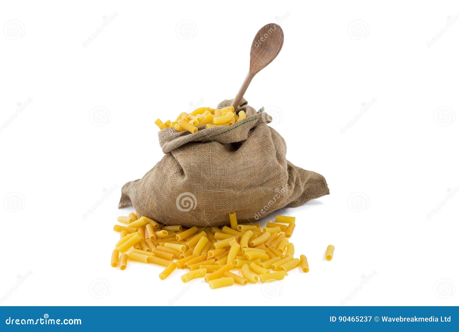 Clos-up Des Pâtes Crues Dans Le Scak Image stock - Image du toujours ...