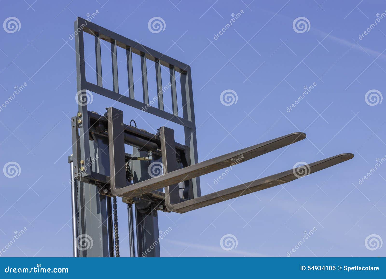 Close of Adjustable Pallet Lifter Stock Photo - Image of professional ...