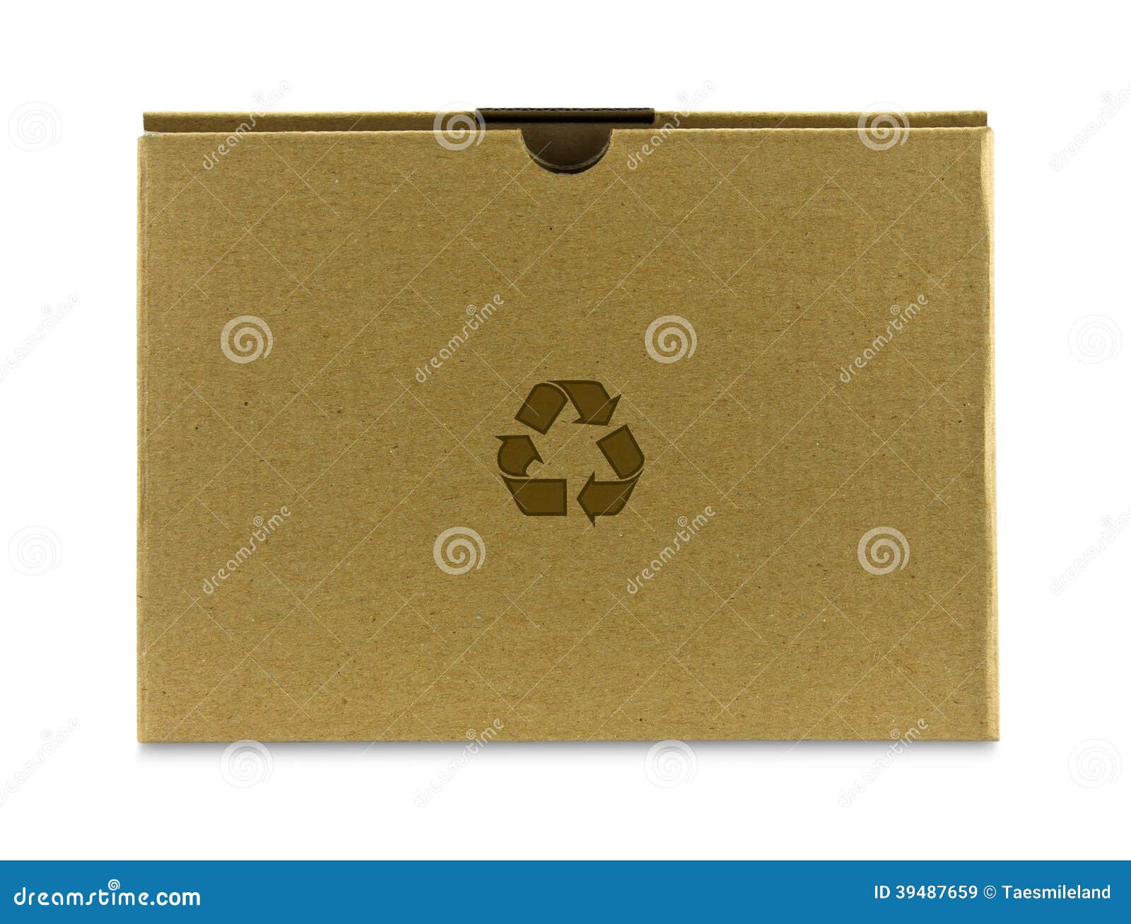 Close brown paper box stock image. Image of present, board - 39487659