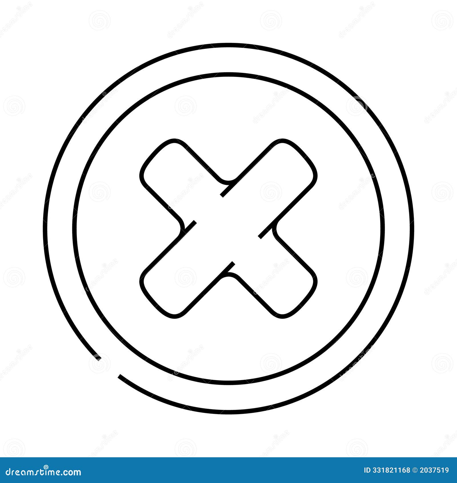 Close Button, Sales Diagram And Message Icons. View Document Sign ...