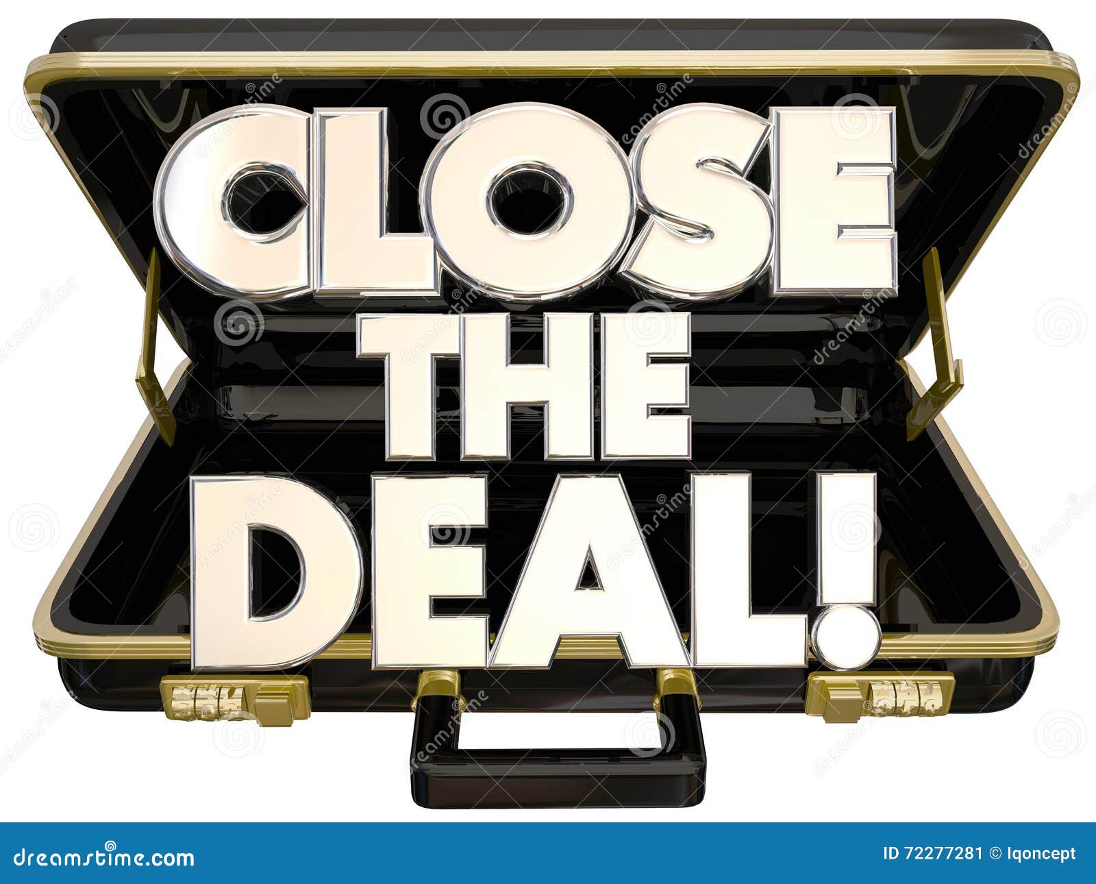 Close the Deal Briefcase Sales Success Stock Illustration ... Close the Deal Briefcase Sales Success Stock Illustration ...