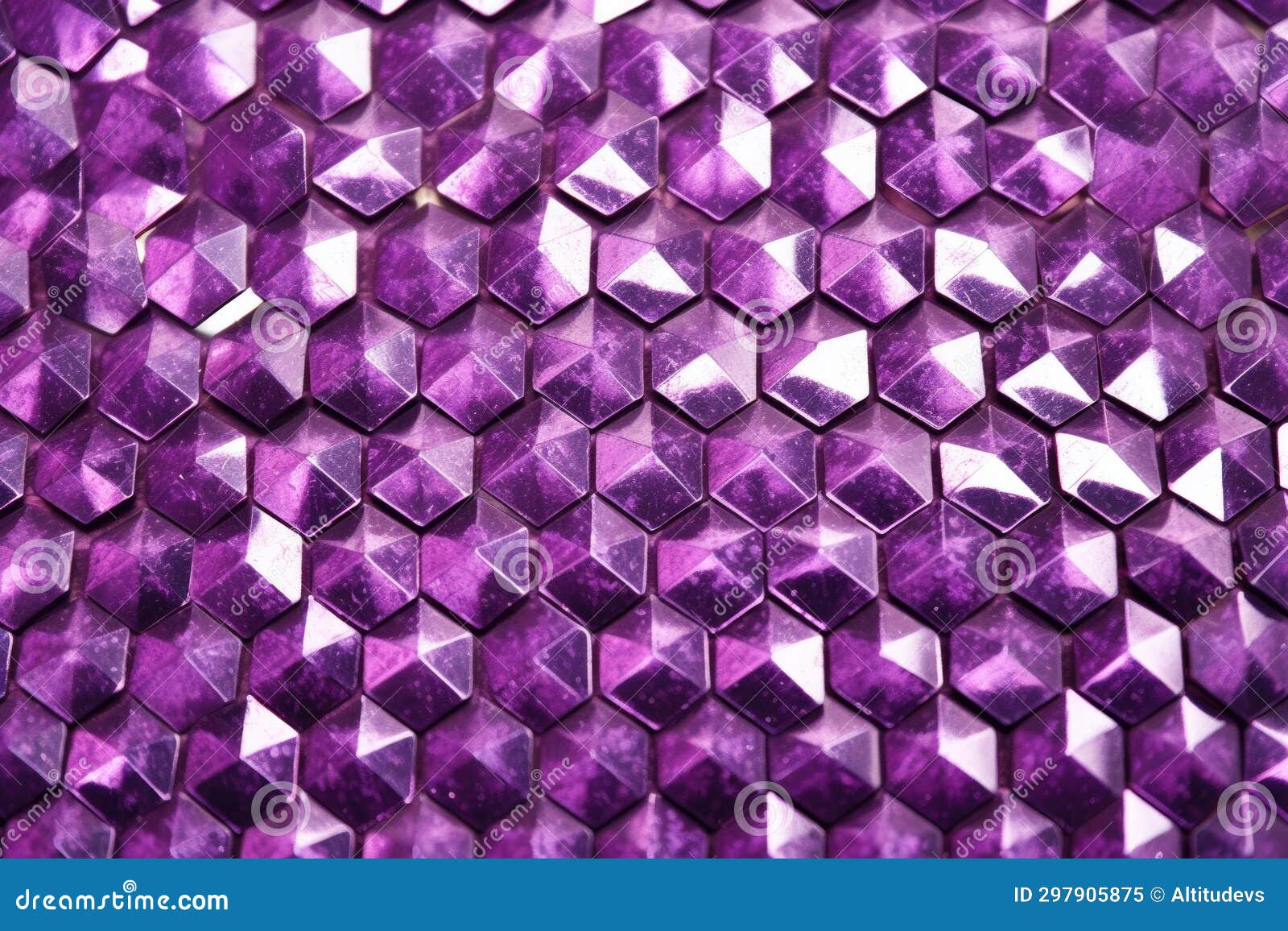 Close Detail of a Purple Diamond Plate Texture Stock Image - Image of ...