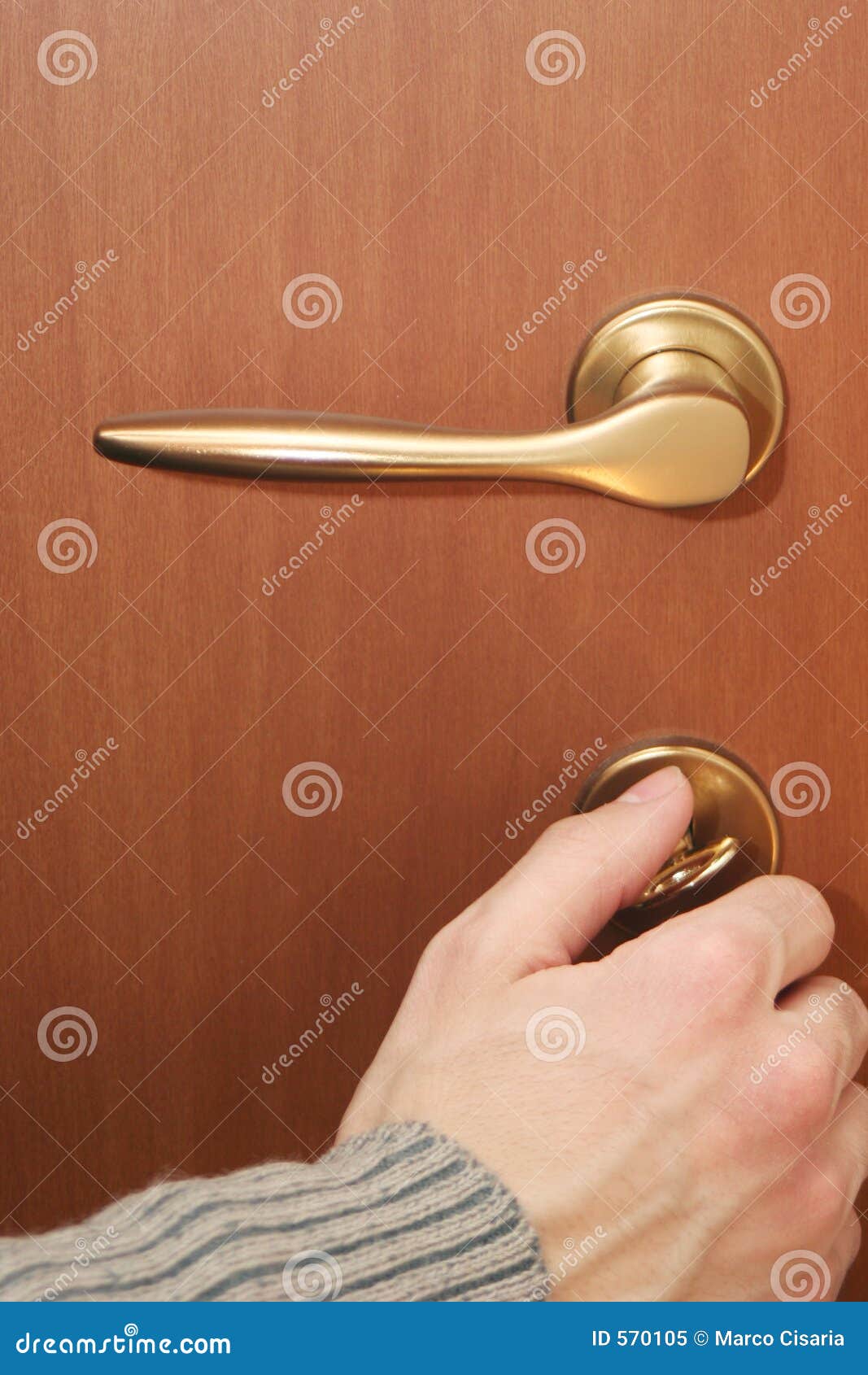 Close door stock image. Image of honey, beginning, attainment - 570105