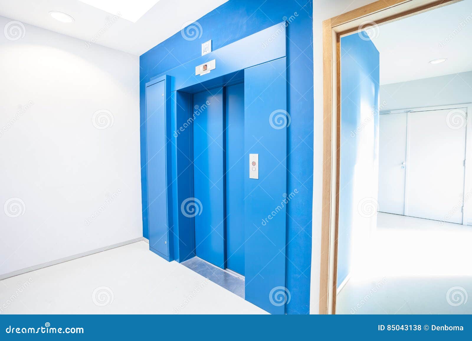 Close Up Of Elevator Digital Display With Buttons. Space For Copy Stock ...