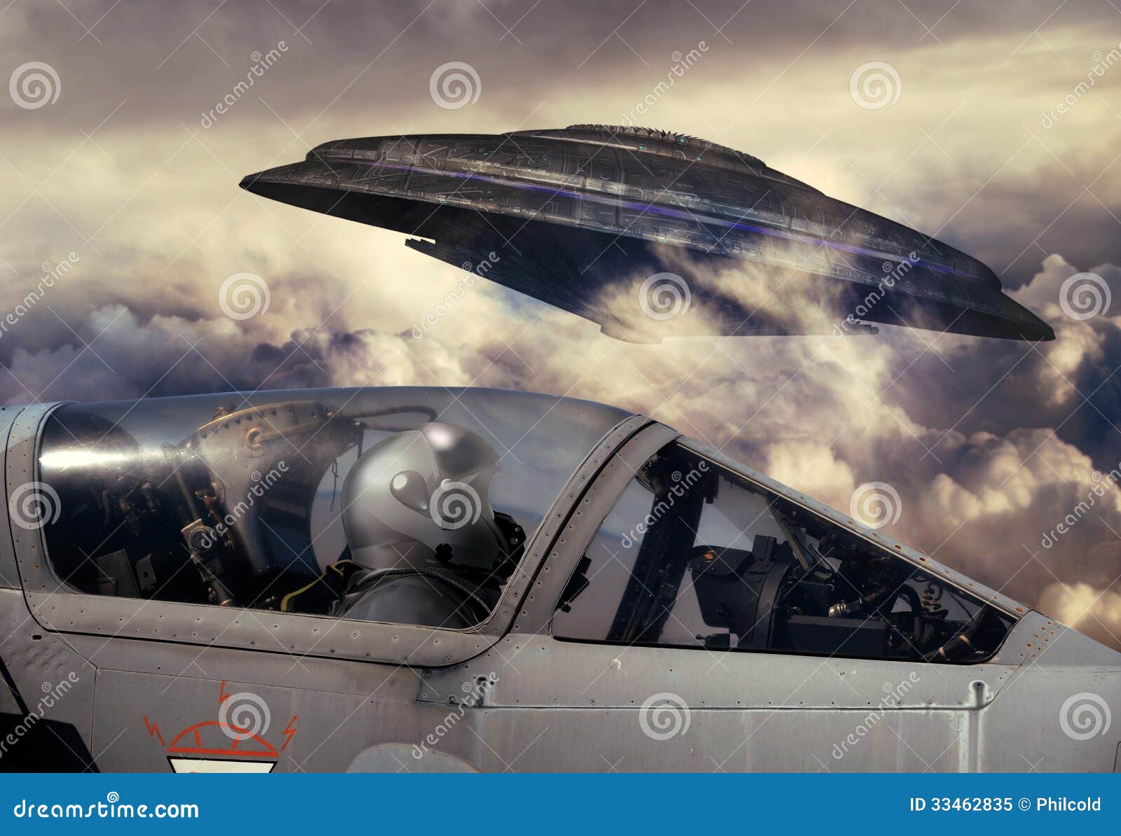 Close encounter stock illustration. Illustration of fighter - 33462835