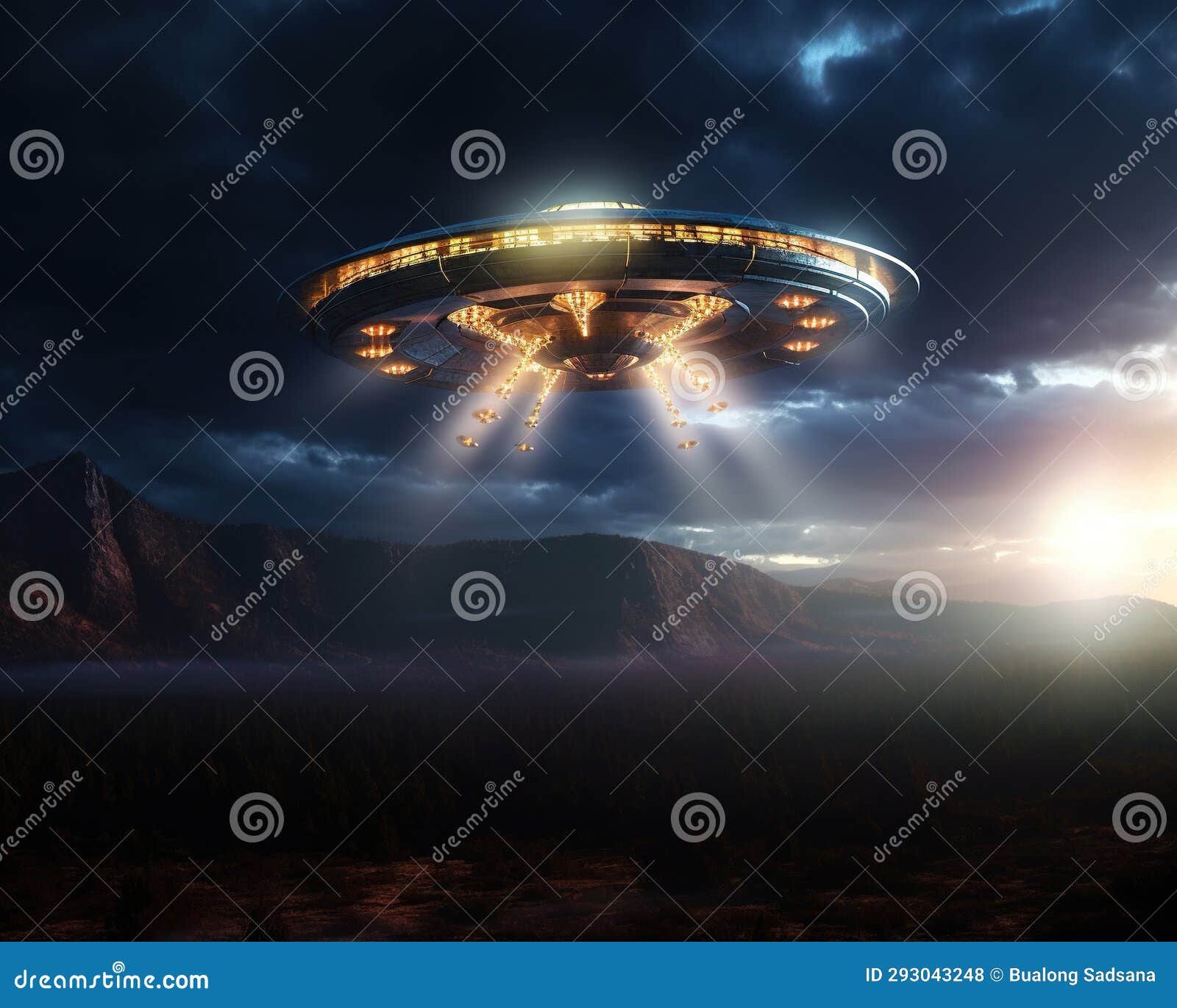 Close Encounter At Sea, Aliens' Spaceship Invades Bustling Coastal ...