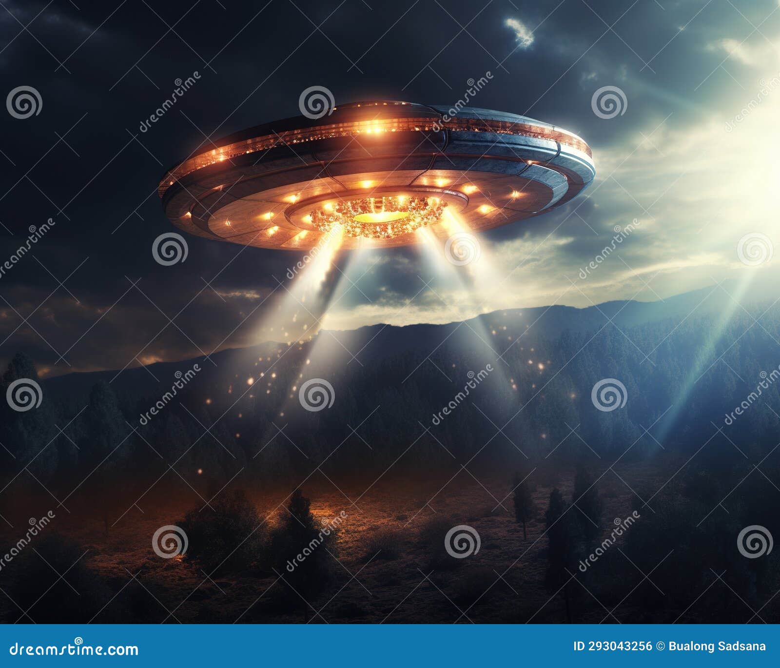 Close Encounter of the Third Kind with a Spaceship from Outer Space ...