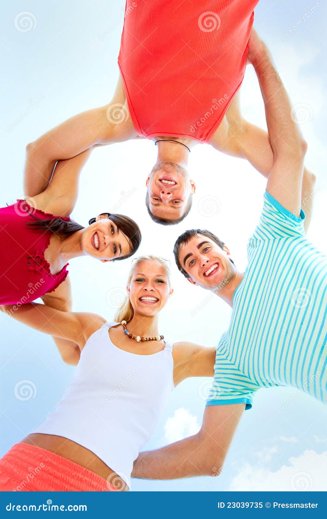 Close friends stock image. Image of casual, four, adult - 23039735