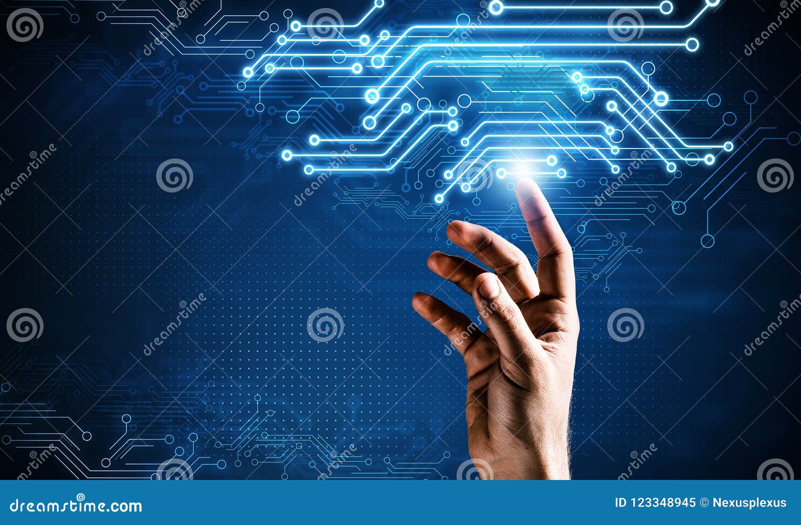 Creating the technology stock image. Image of idea, technology - 123348945
