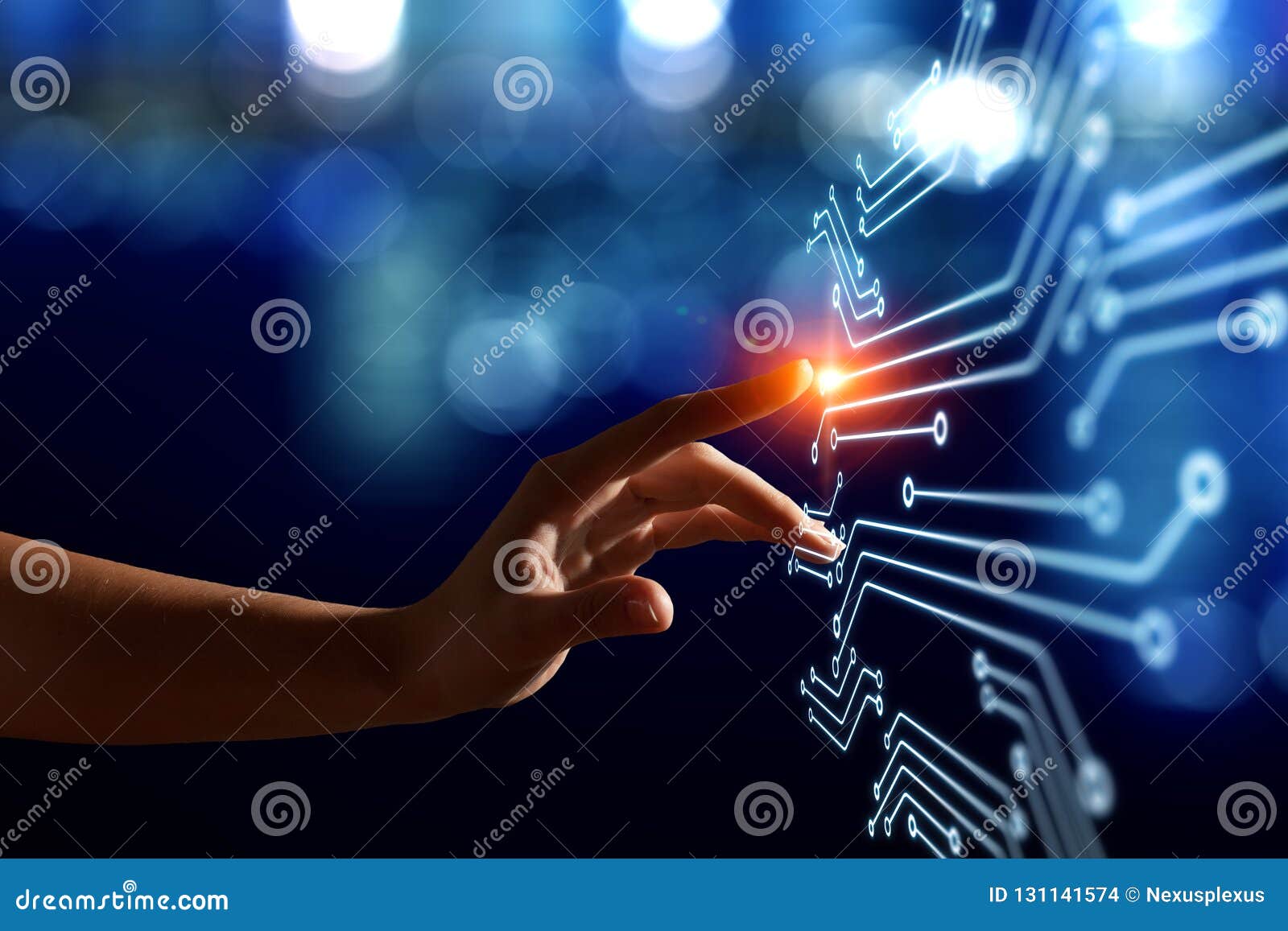 Creating the technology stock photo. Image of idea, modern - 131141574