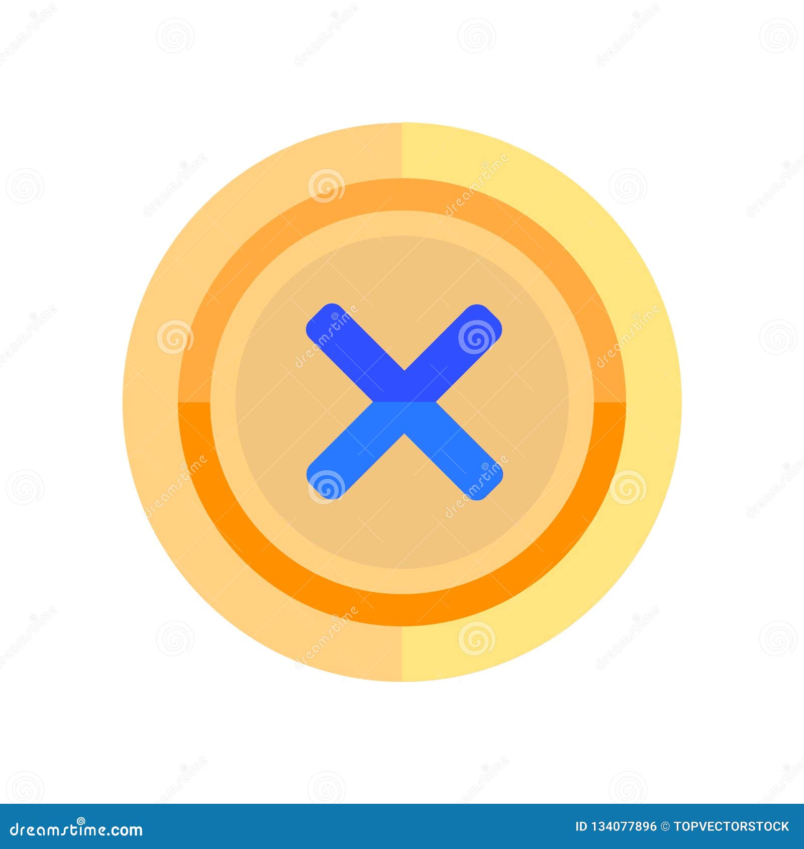 Close Icon Vector Sign and Symbol Isolated on White Background, Close ...