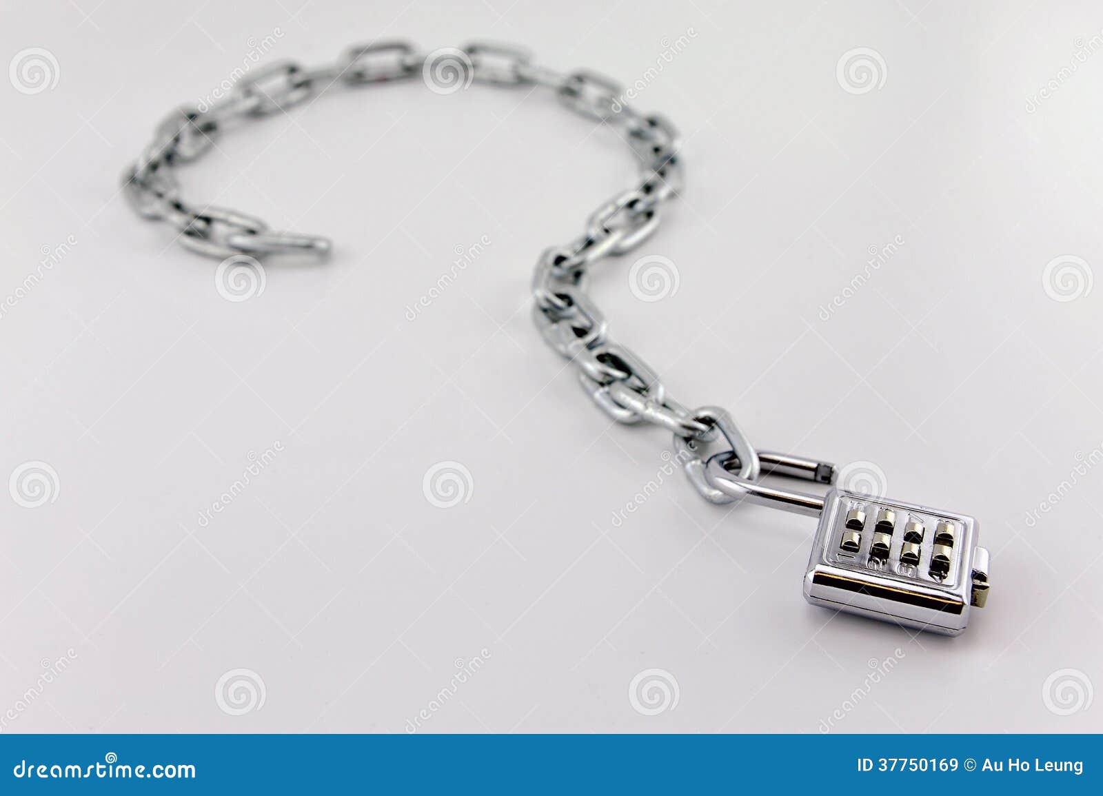 Close Lock and chain stock image. Image of mechanical - 37750169