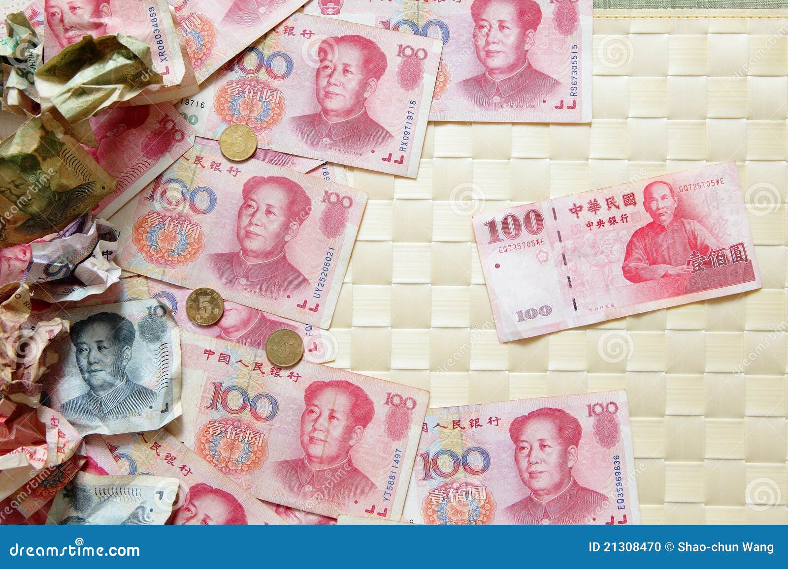A Close Look at Chinese Money Stock Photo - Image of policy, export ...