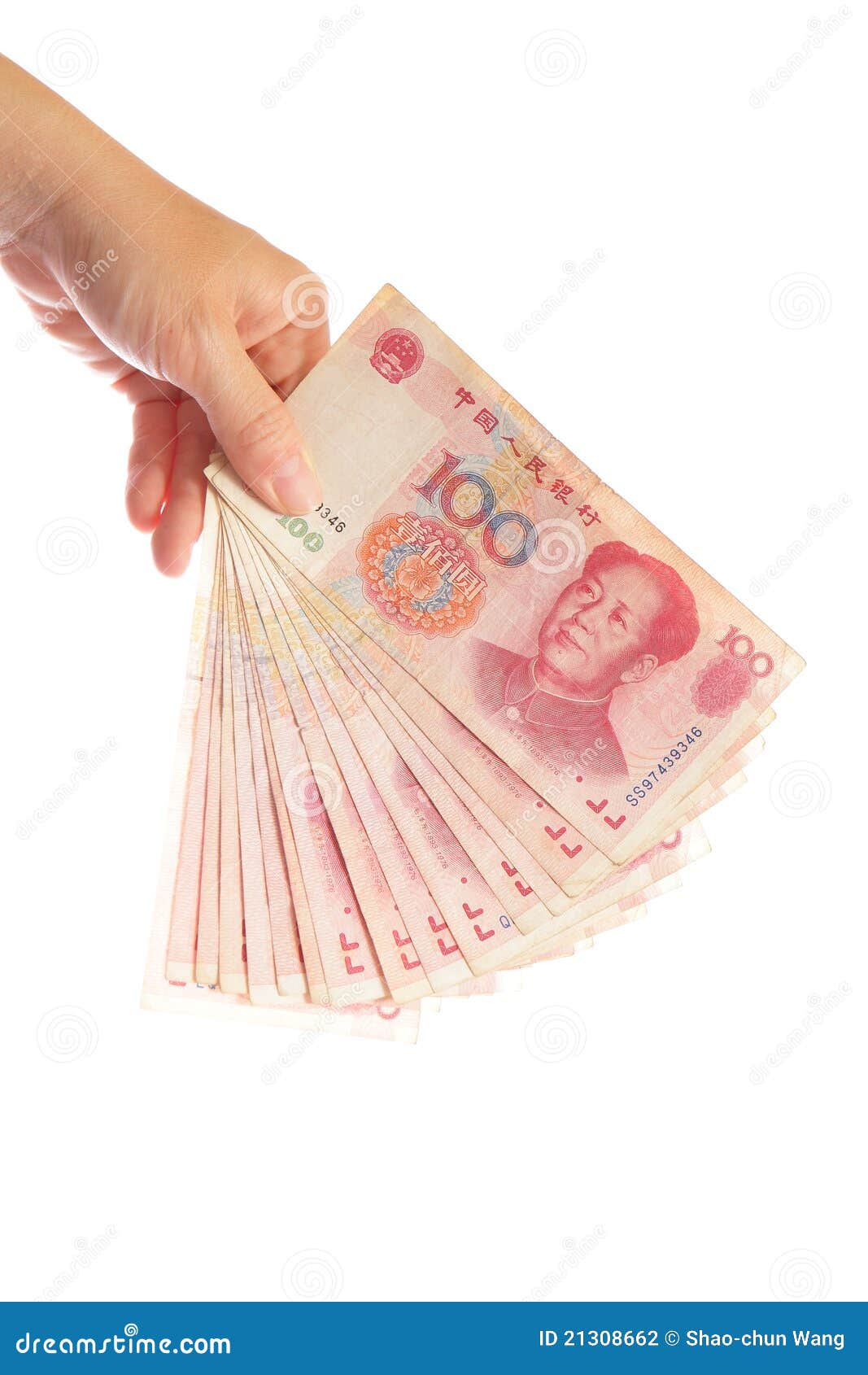 A Close Look at Chinese Money Stock Photo - Image of face, enterprise ...