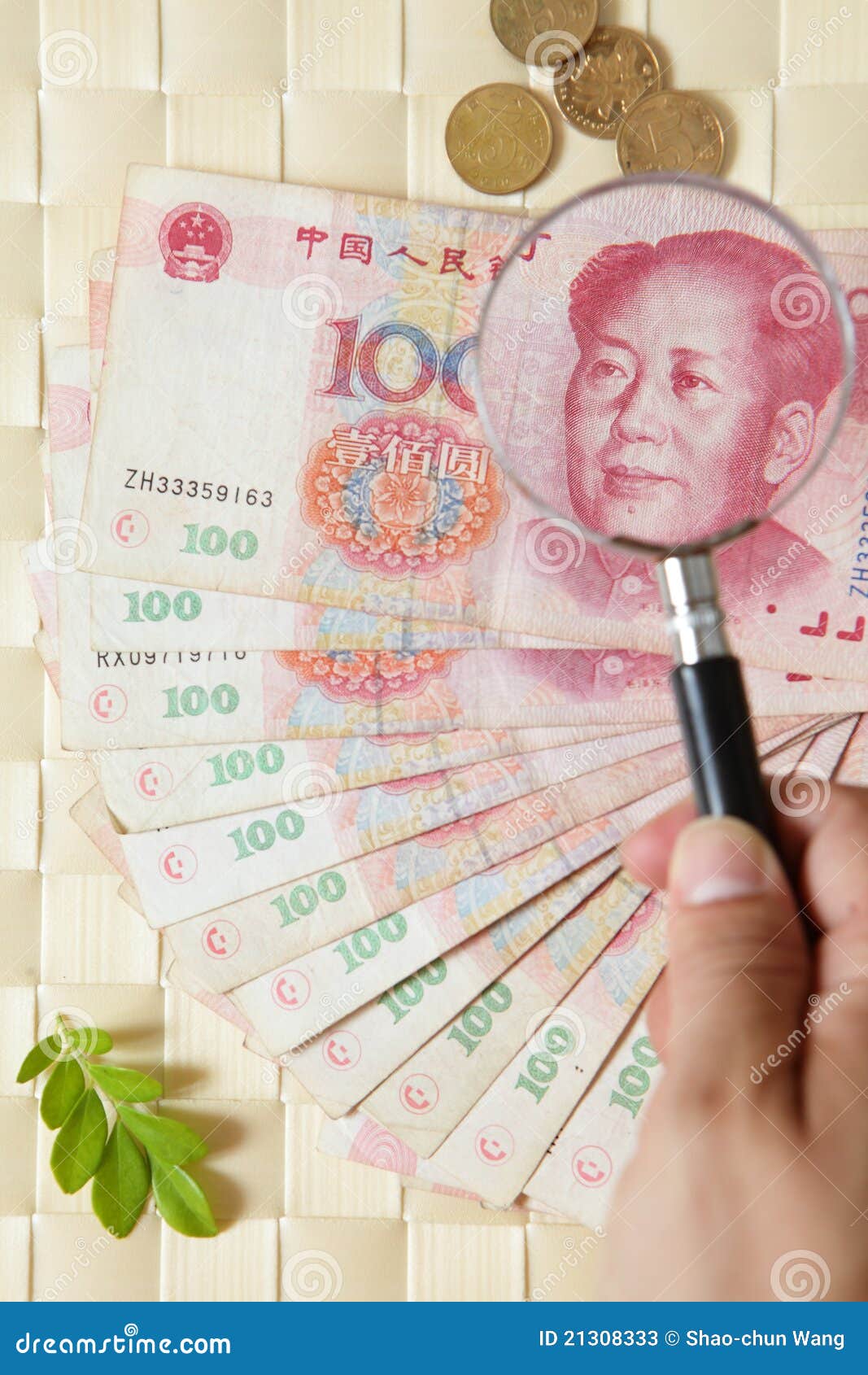 A Close Look at Chinese Yen Stock Image - Image of business, commercial ...
