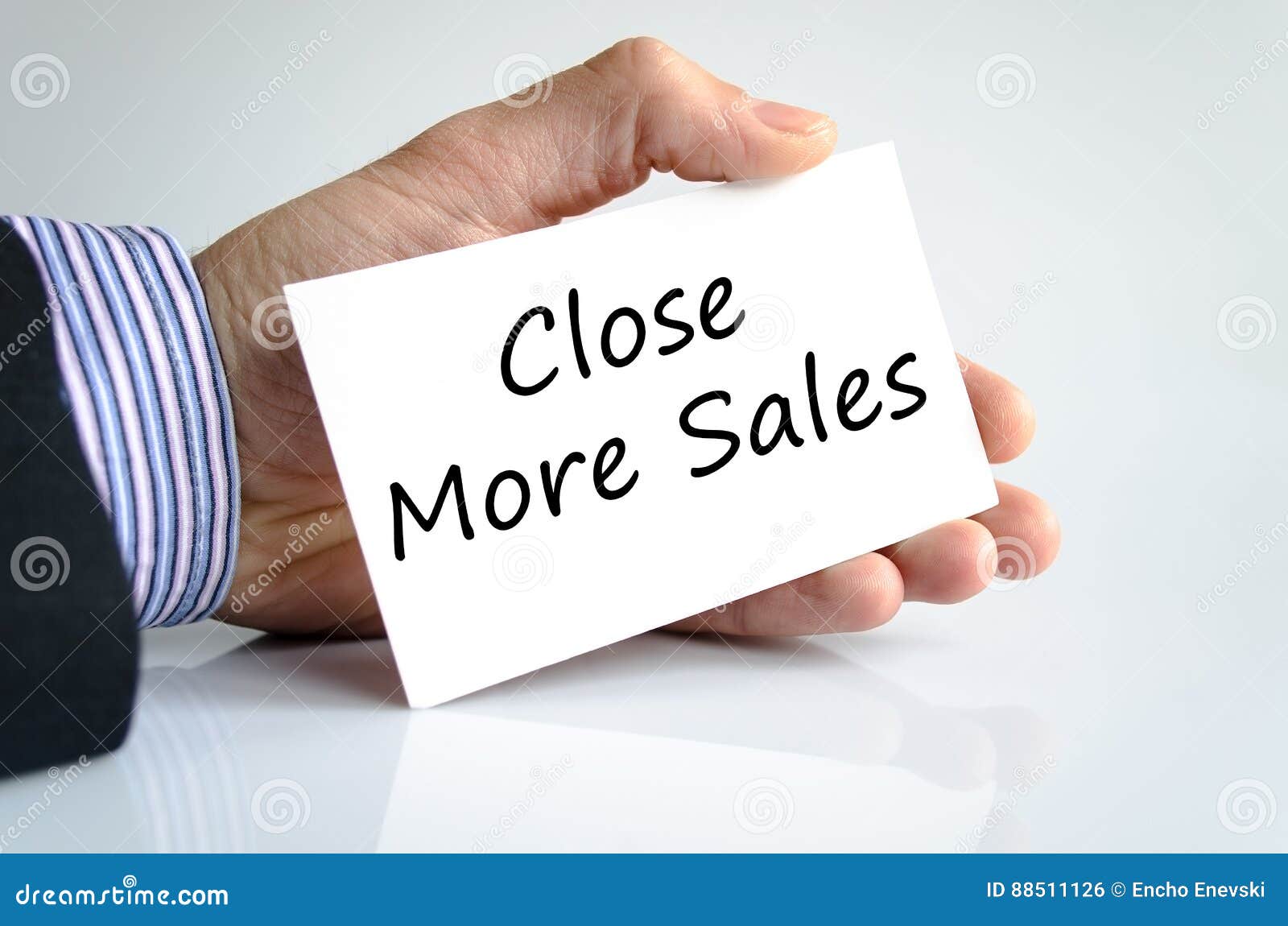 Close More Sales Text Concept Stock Photo - Image of convert ...