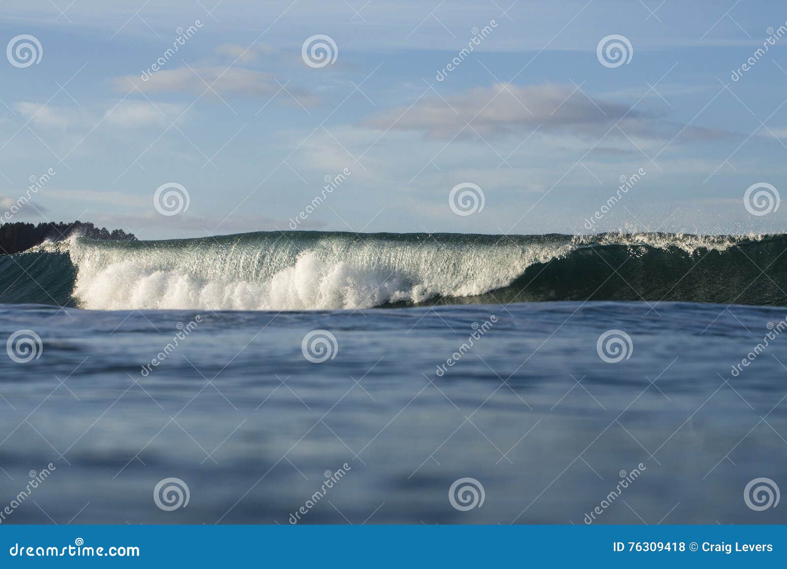 Close-Out Surf stock photo. Image of hollow, surfing - 76309418