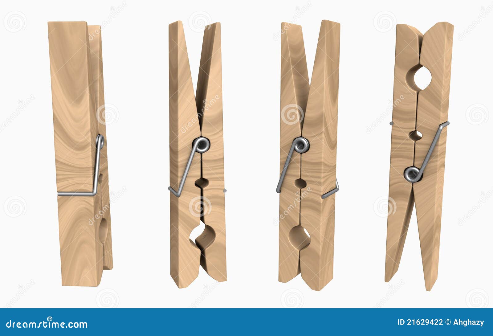 Close pin stock illustration. Illustration of cloth, wood - 21629422