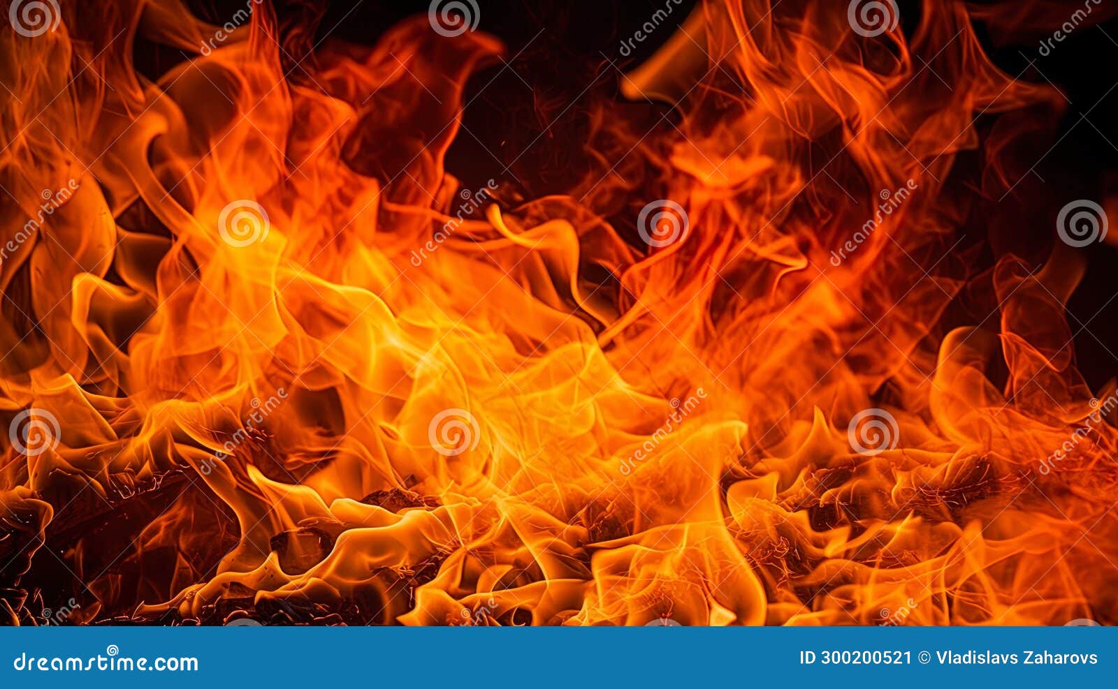 Texture Of Fire. Flame Background. Closeup Firestorm Wallpaper ...