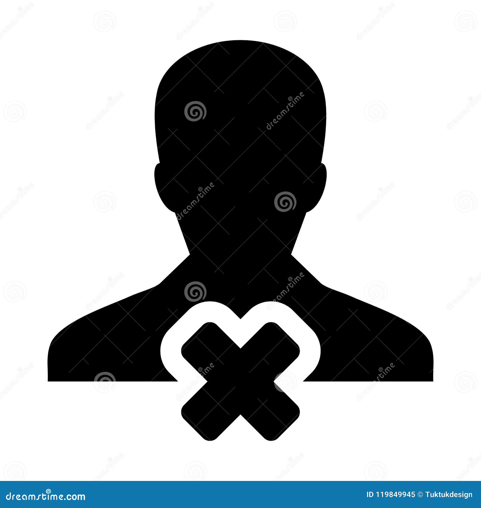 Close Profile Icon Vector Male User Person Avatar with Delete Symbol in ... Close Profile Icon Vector Male User Person Avatar with Delete Symbol in ...
