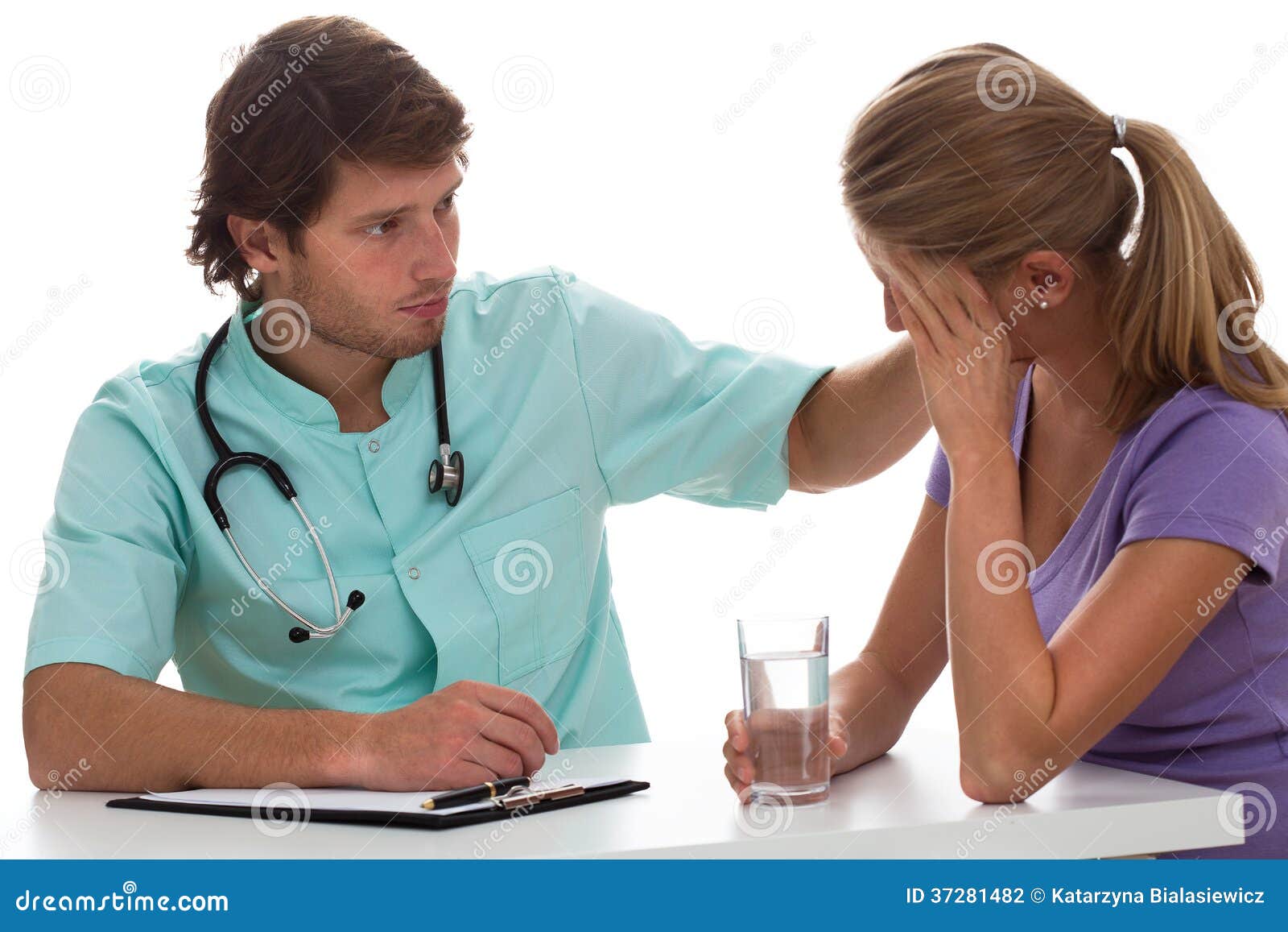 Close Relation between Doctor and Patient Stock Photo - Image of hand ...