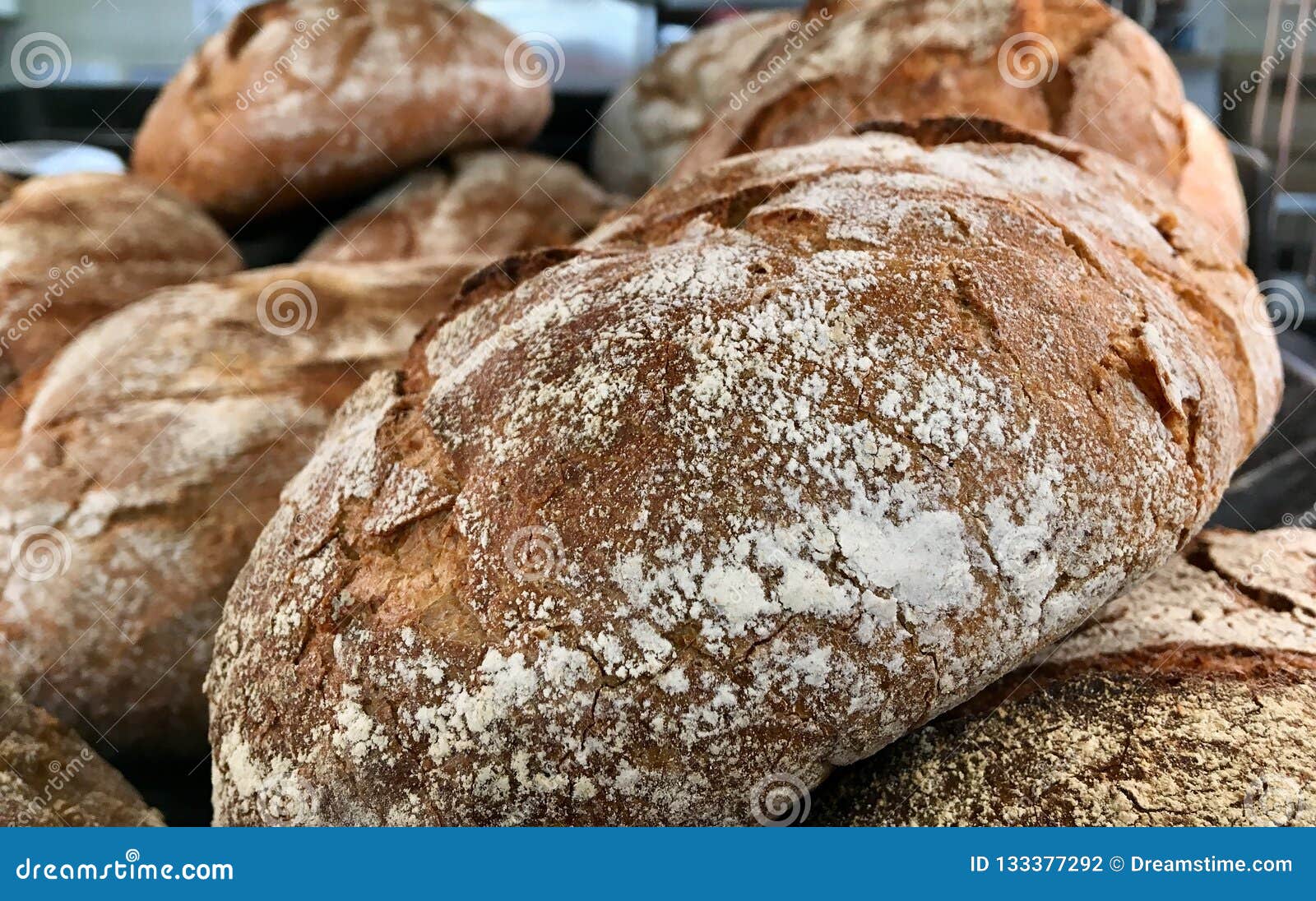 Close Shot of Dark German Breads Stock Photo - Image of bread, dark ...