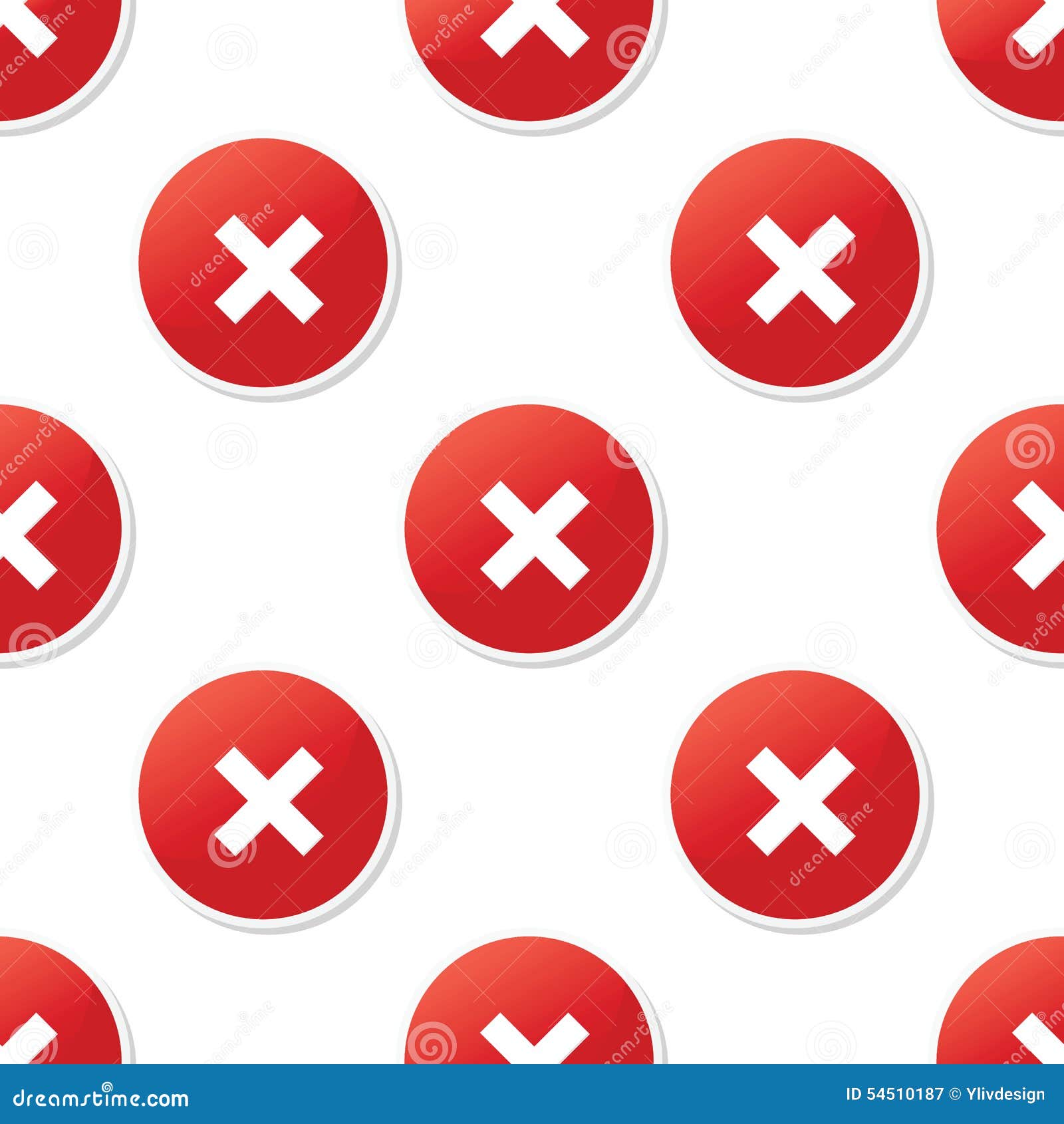 Close symbol pattern stock vector. Illustration of clear - 54510187