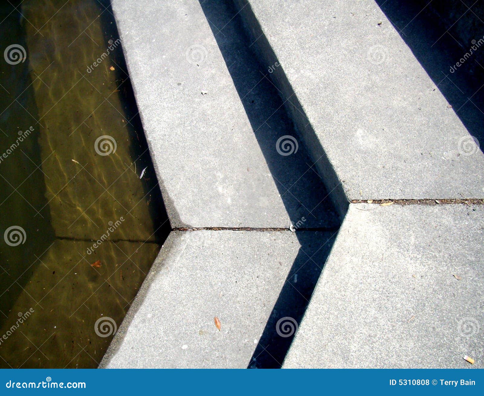 Close To Concrete Steps Pointing Right Stock Photo - Image of point ...