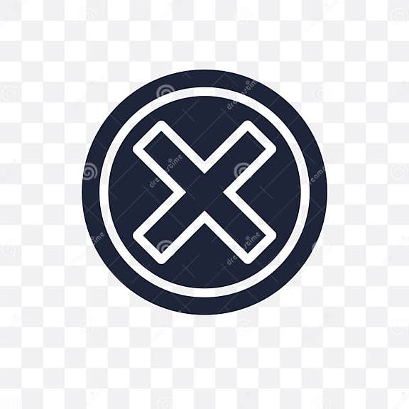 Close Transparent Icon. Close Symbol Design from Web Navigation Stock ...