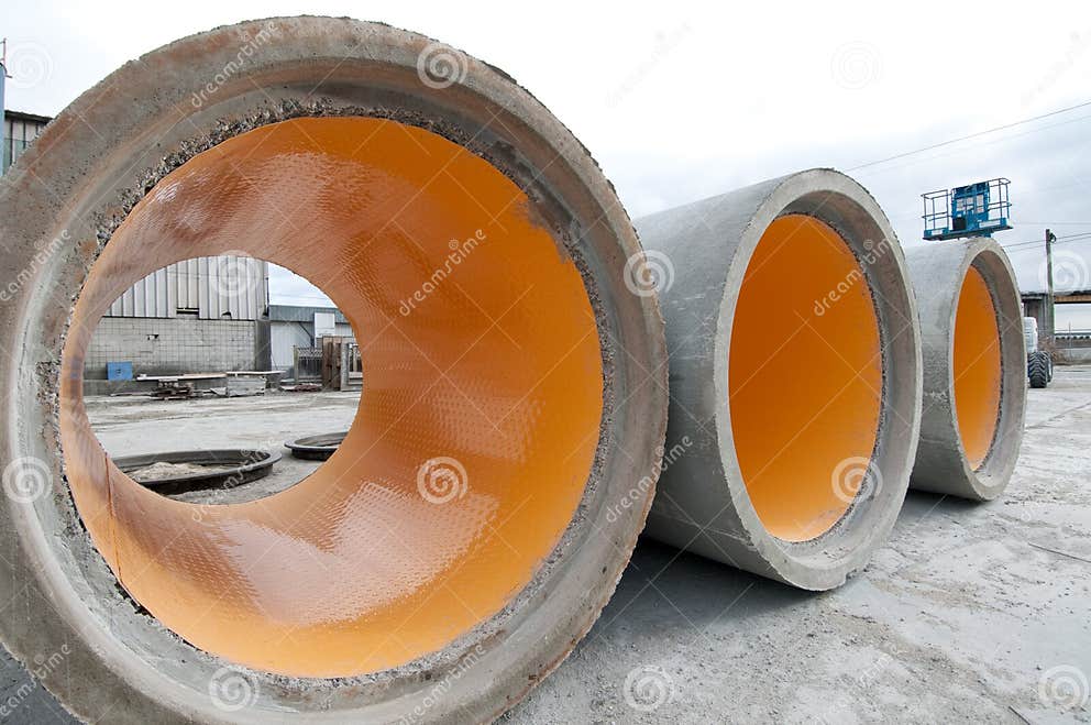 Close up 42 stock photo. Image of materials, sewer, culvert - 8846848