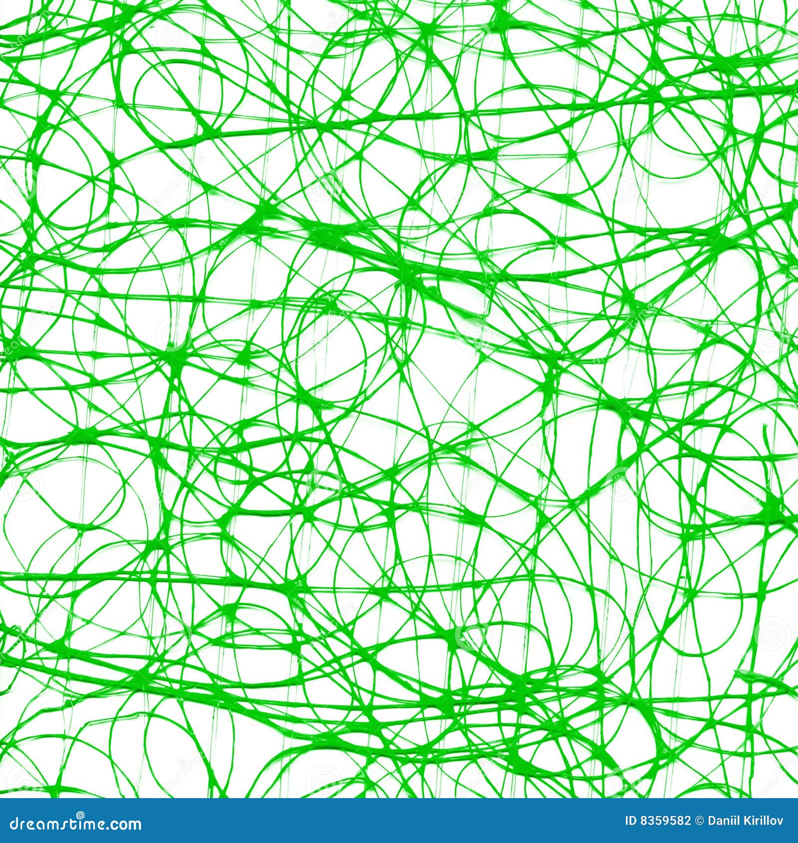 Close-up Abstract Green Web Background Picture. Image: 8359582